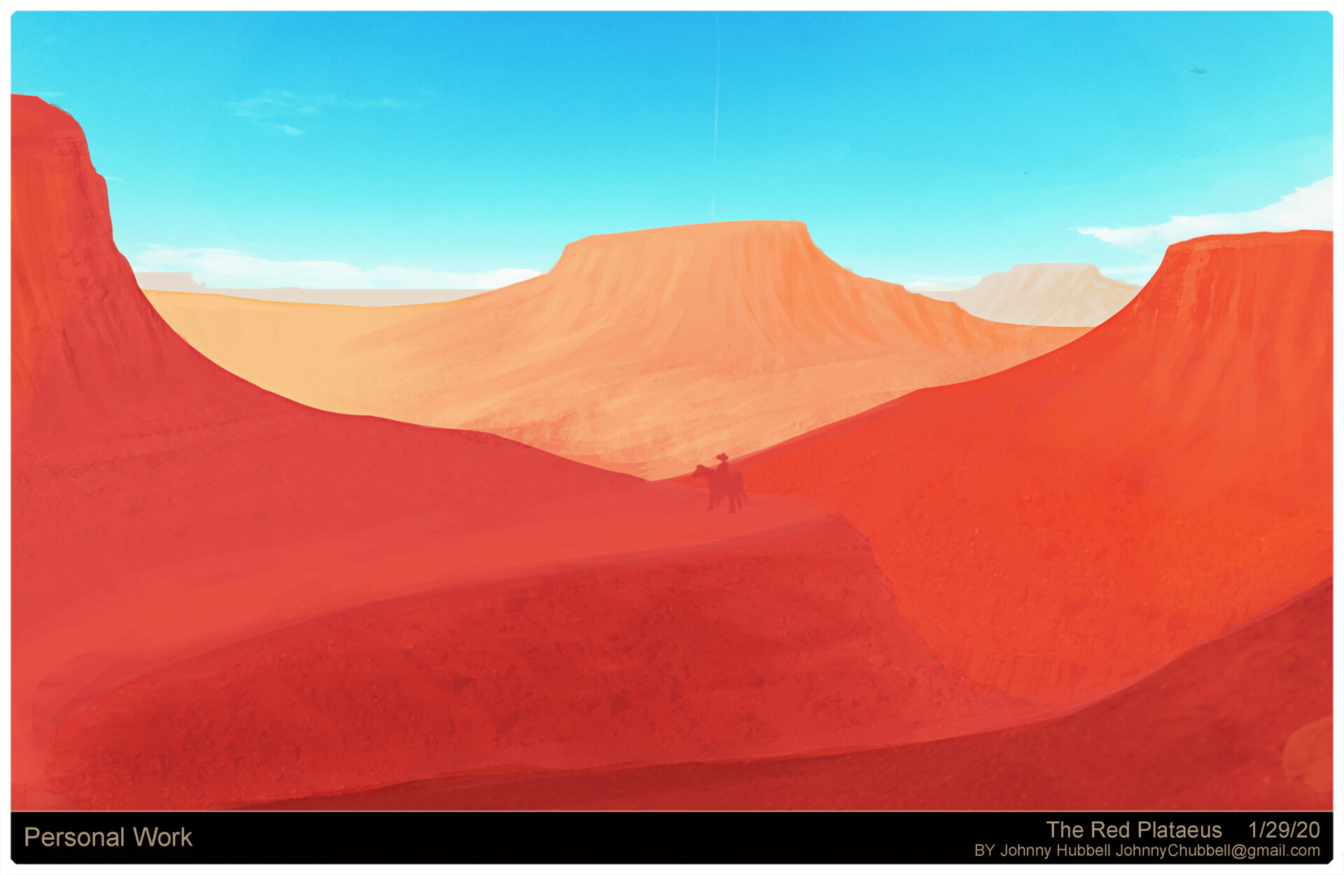 ArtStation - the Red Plateaus