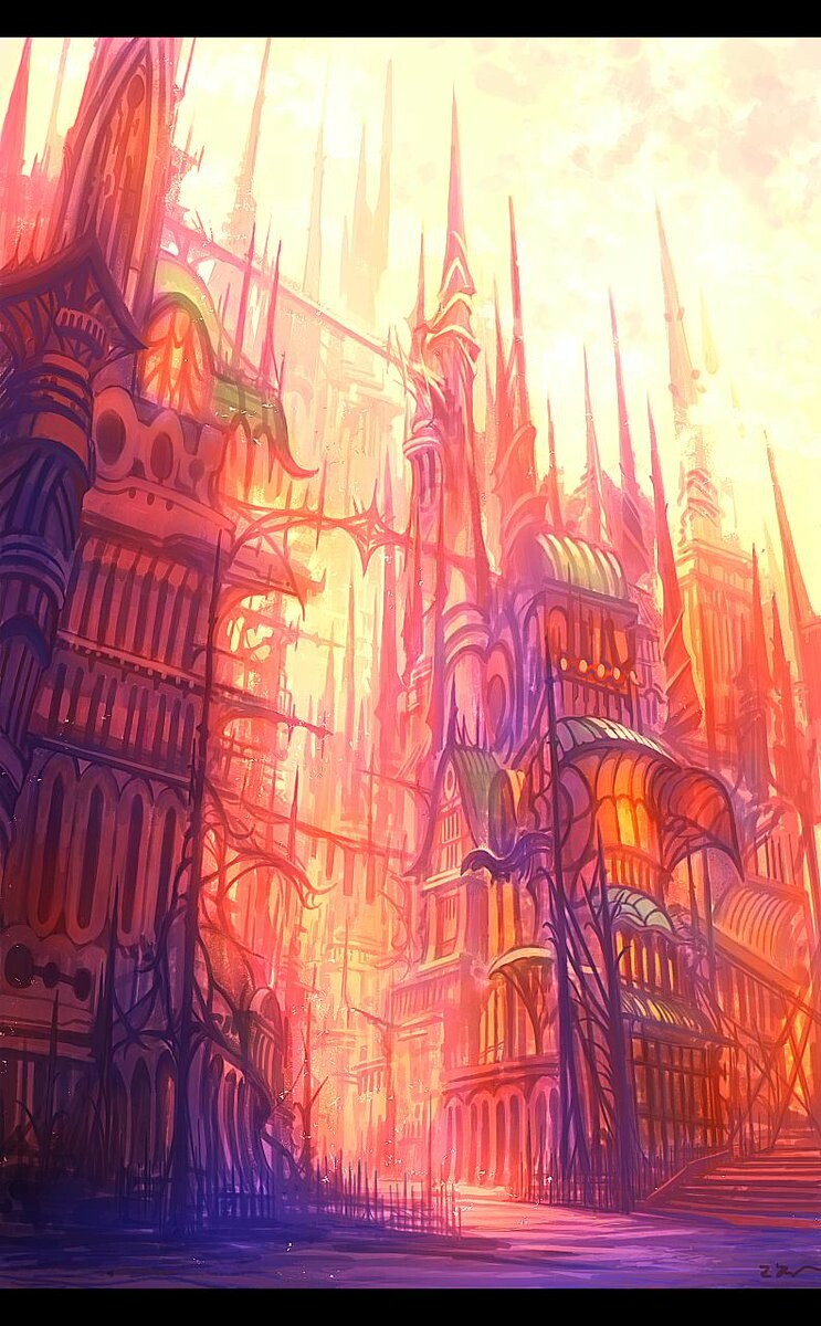 ArtStation - Twilight castle