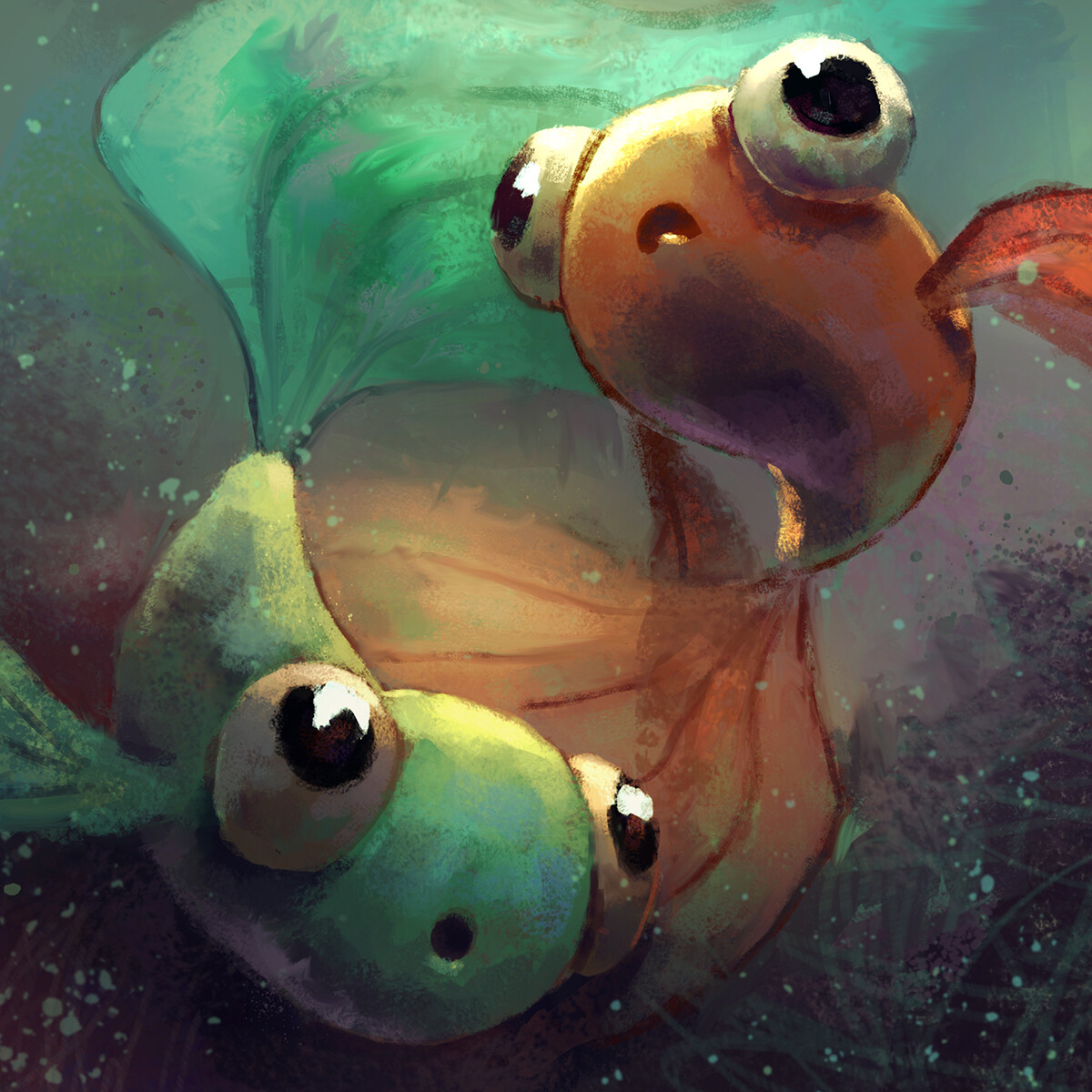 ArtStation - Fish Love