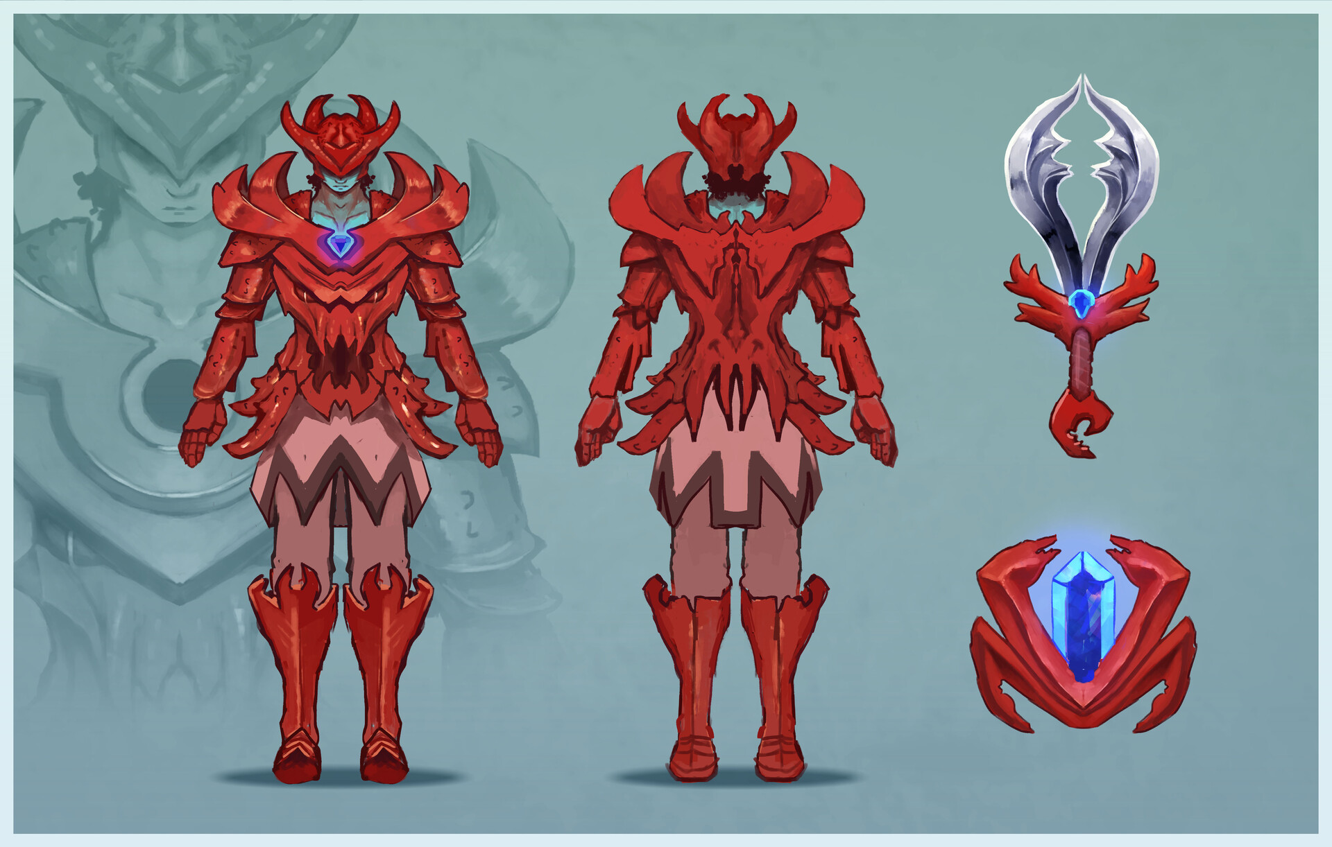 ArtStation - Crustacean Knight