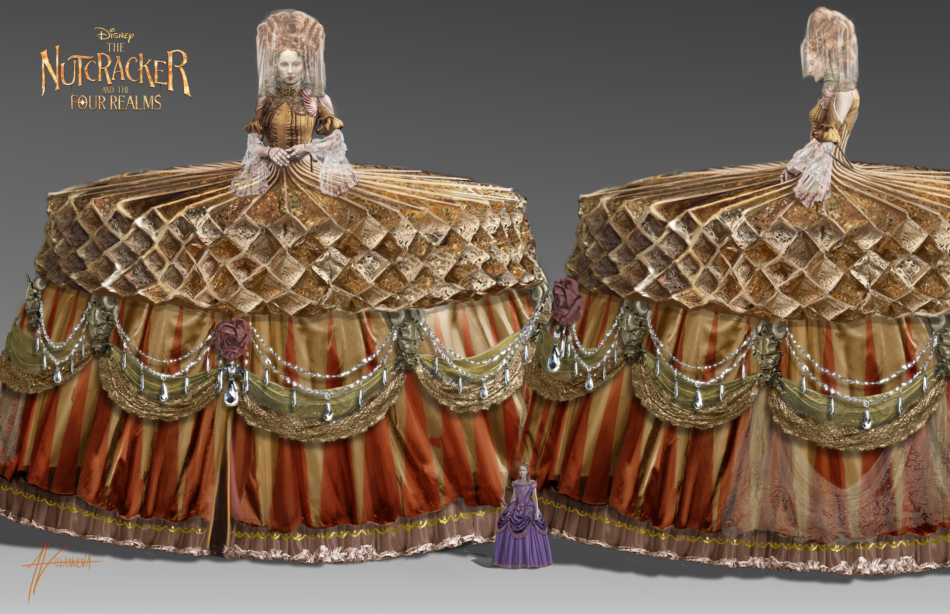 Alan Villanueva - Nutcracker and the Four Realms: Mother Ginger Concepts