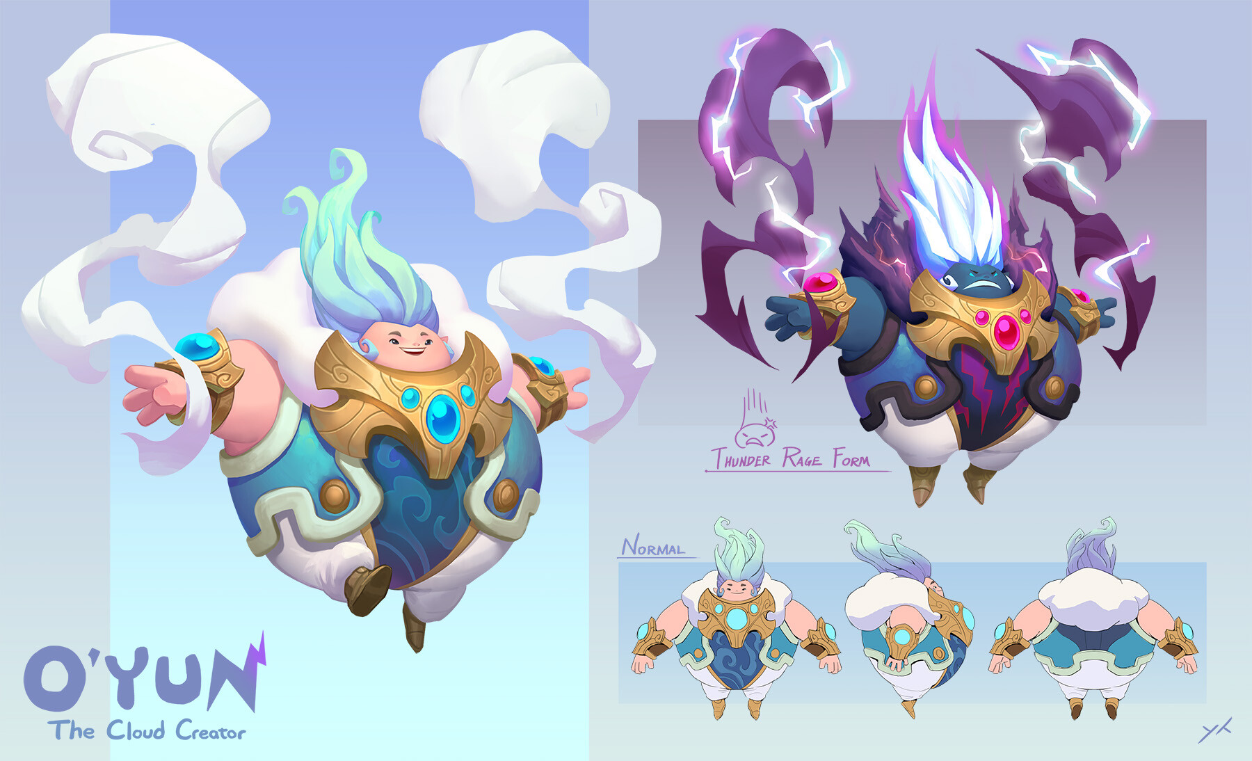 ArtStation - O'YUN - The Cloud Creator