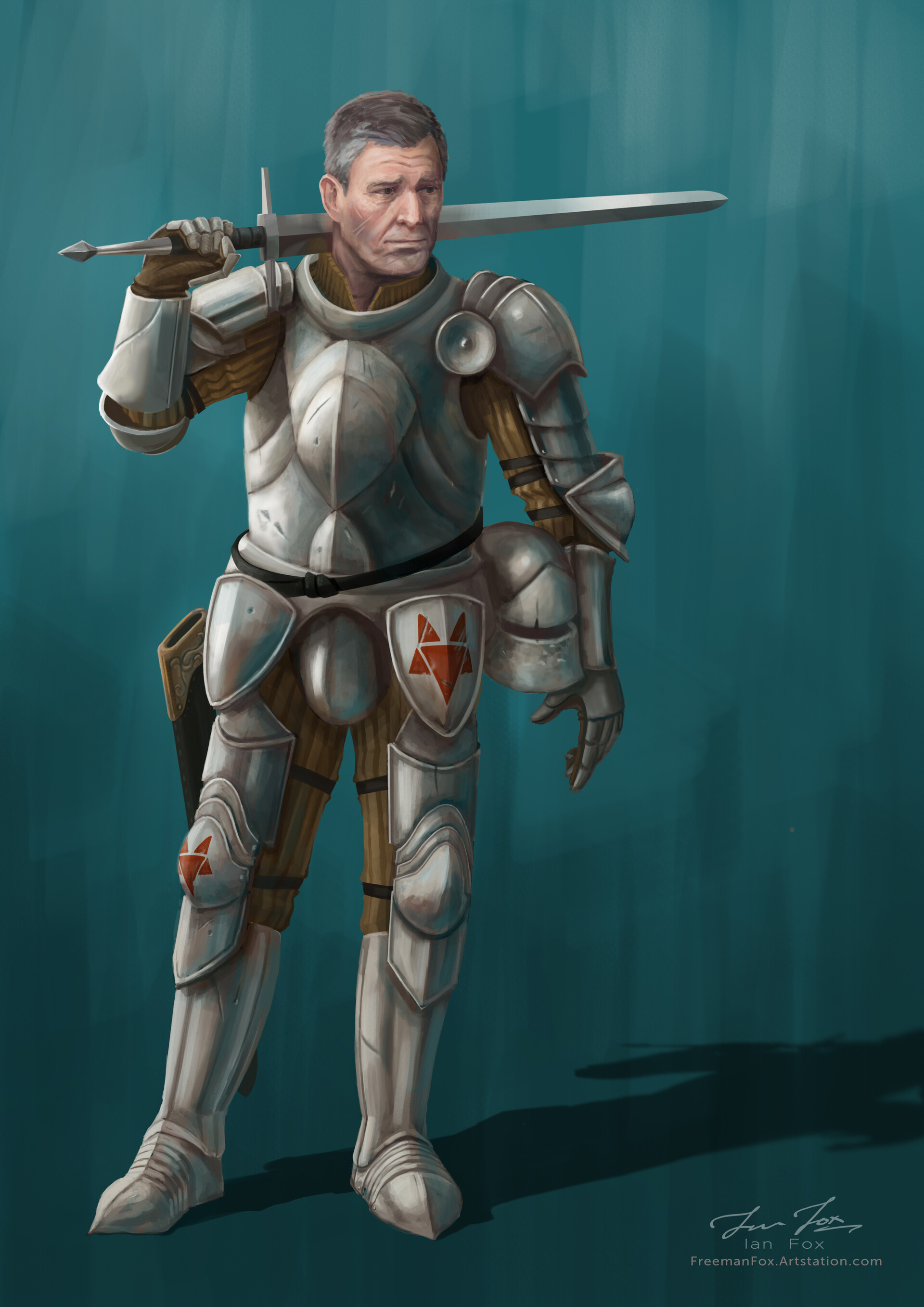 Ian Fox - Weathered Knight of the Fox
