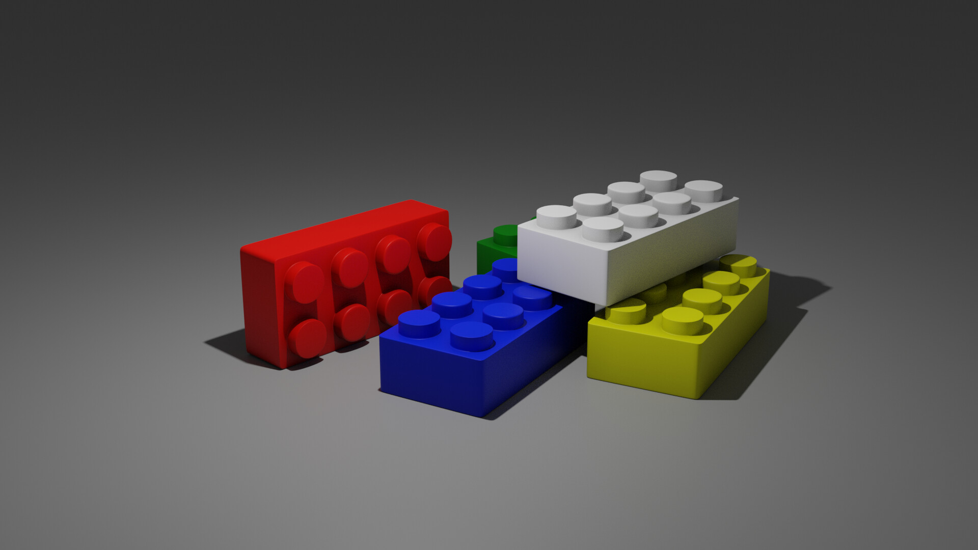 ArtStation - Plastic bricks