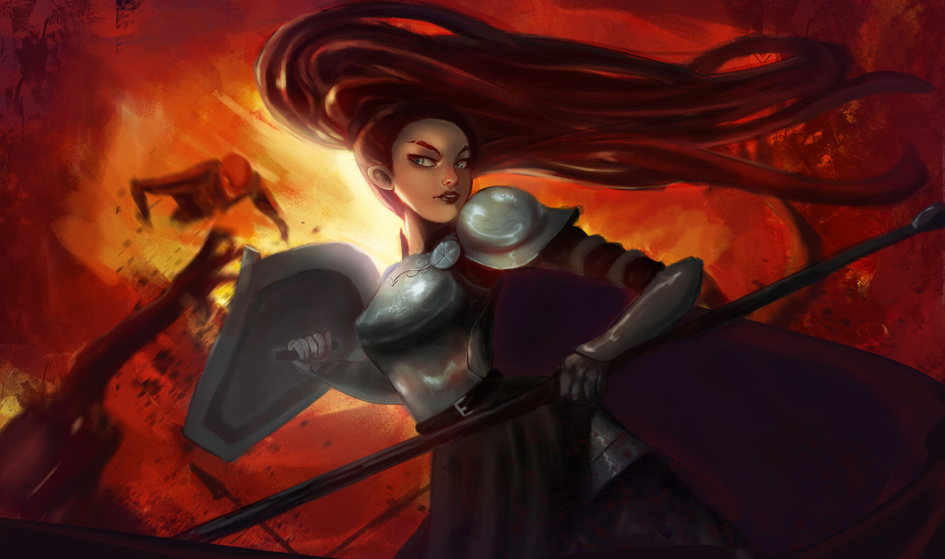 ArtStation - Dnd character: Halia