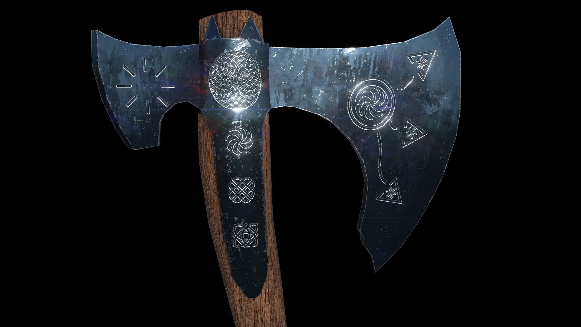 ArtStation - God Of War Axe Concept [Low Poly]