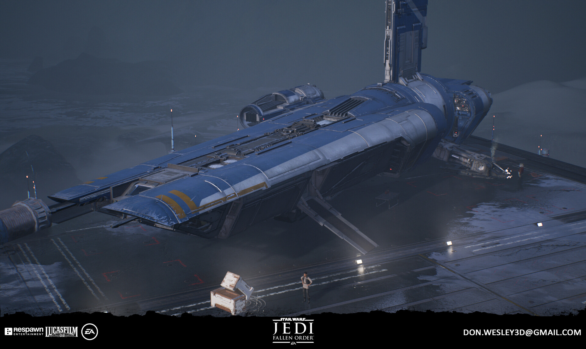 wesley griffith - Jedi Fallen Order: Mantis Exterior