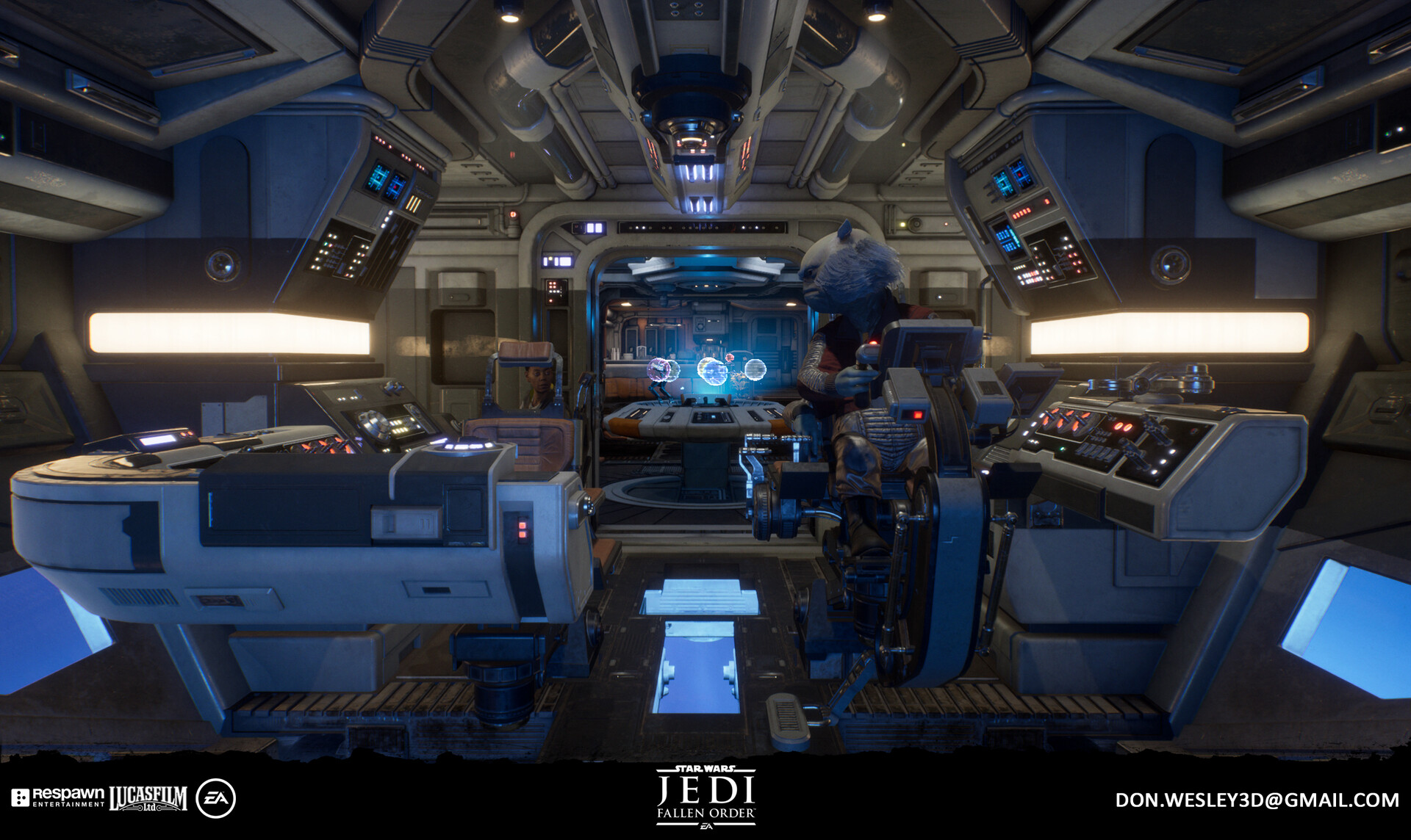 wesley griffith - Jedi Fallen Order: Mantis Interior