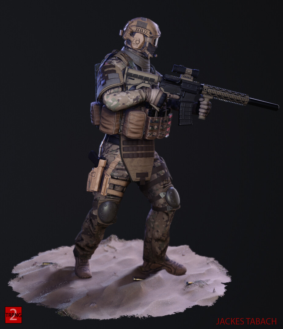 Jackes Tabach - Trepang2 Soldier Character