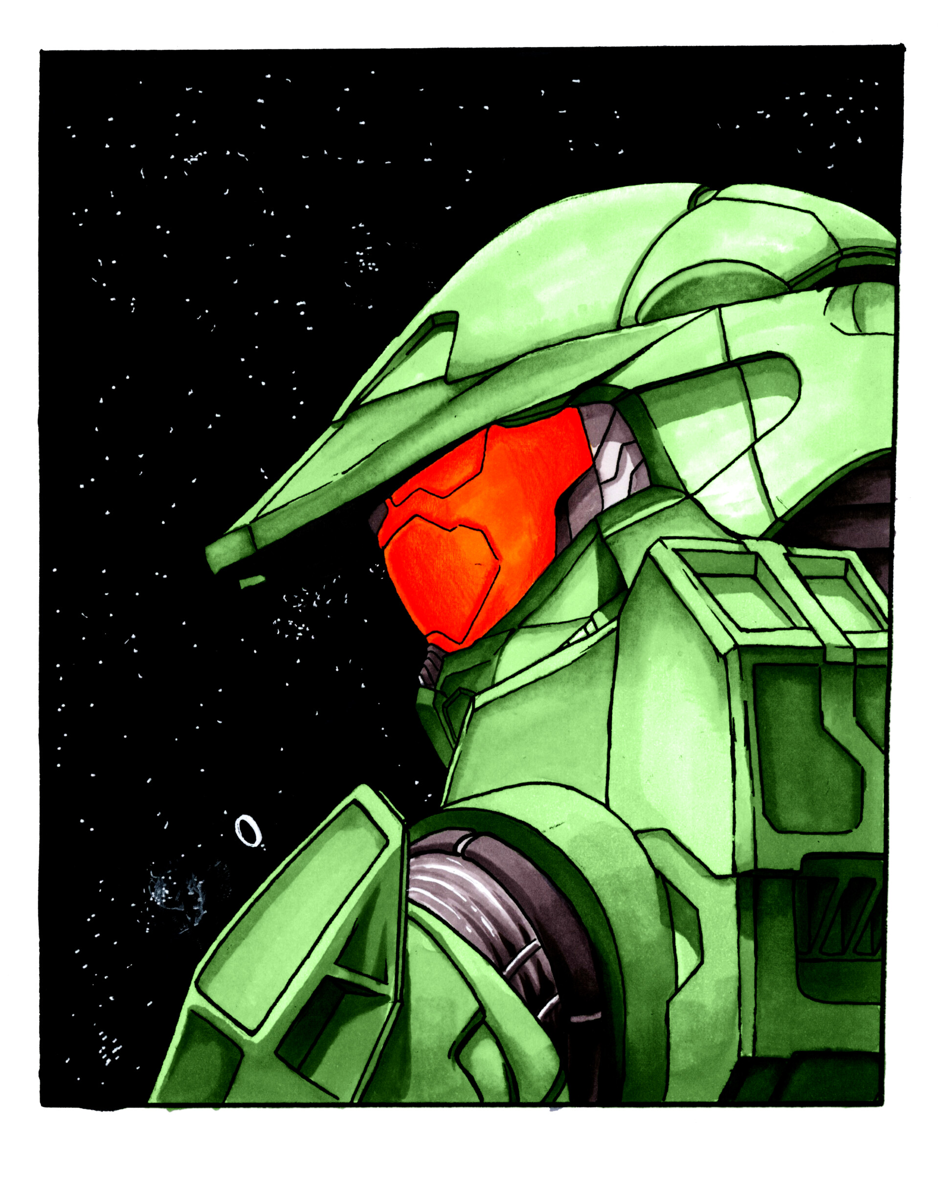 ArtStation - Master Chief Poster