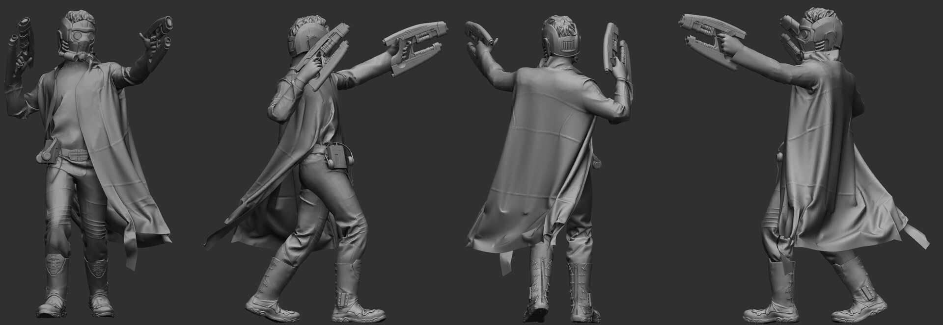 ArtStation - Peter Quill Star Lord Guardians Of the Galaxy High Res ...