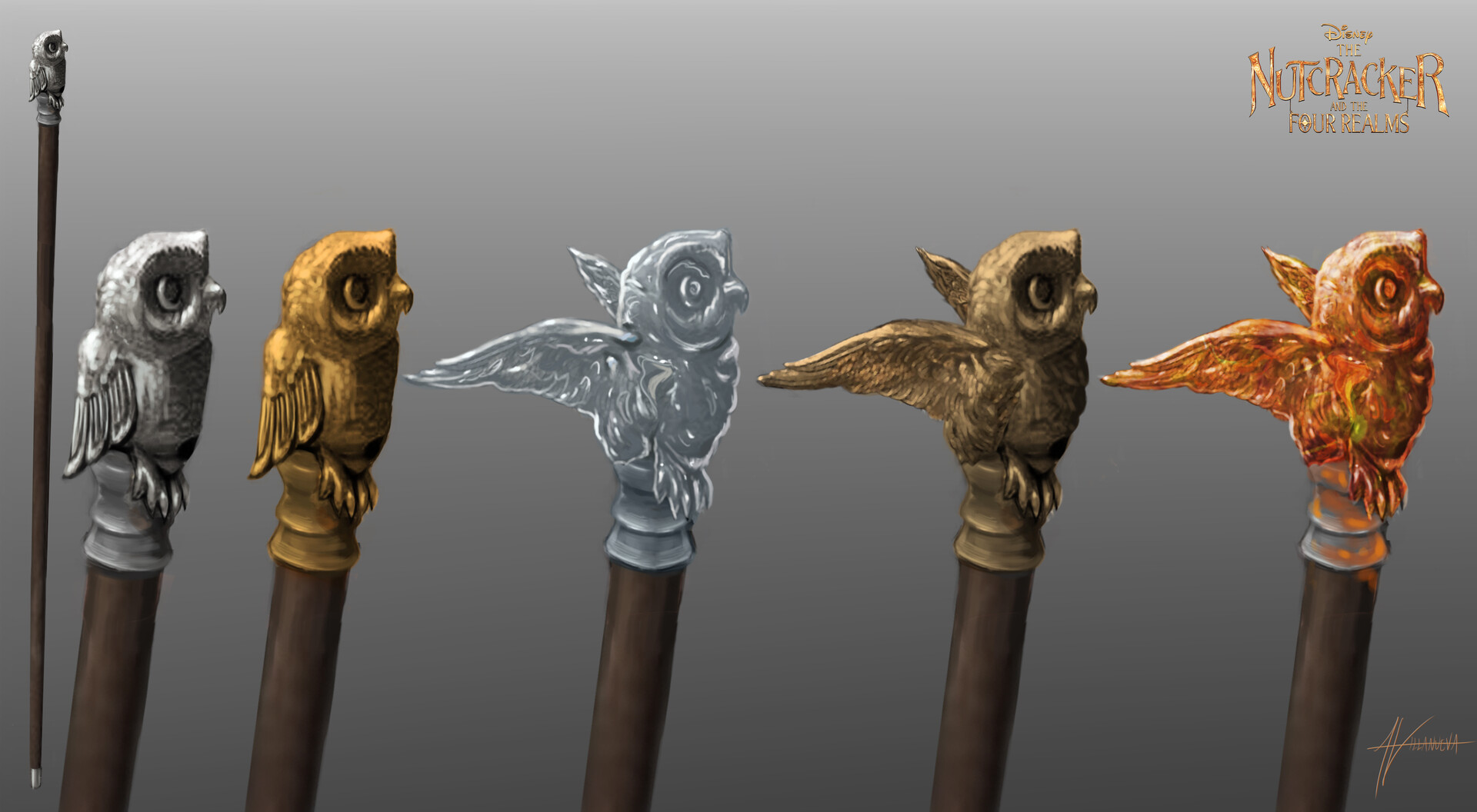 ArtStation - Nutcracker and the Four Realms: Drosselmeyer's Snowy Owl ...