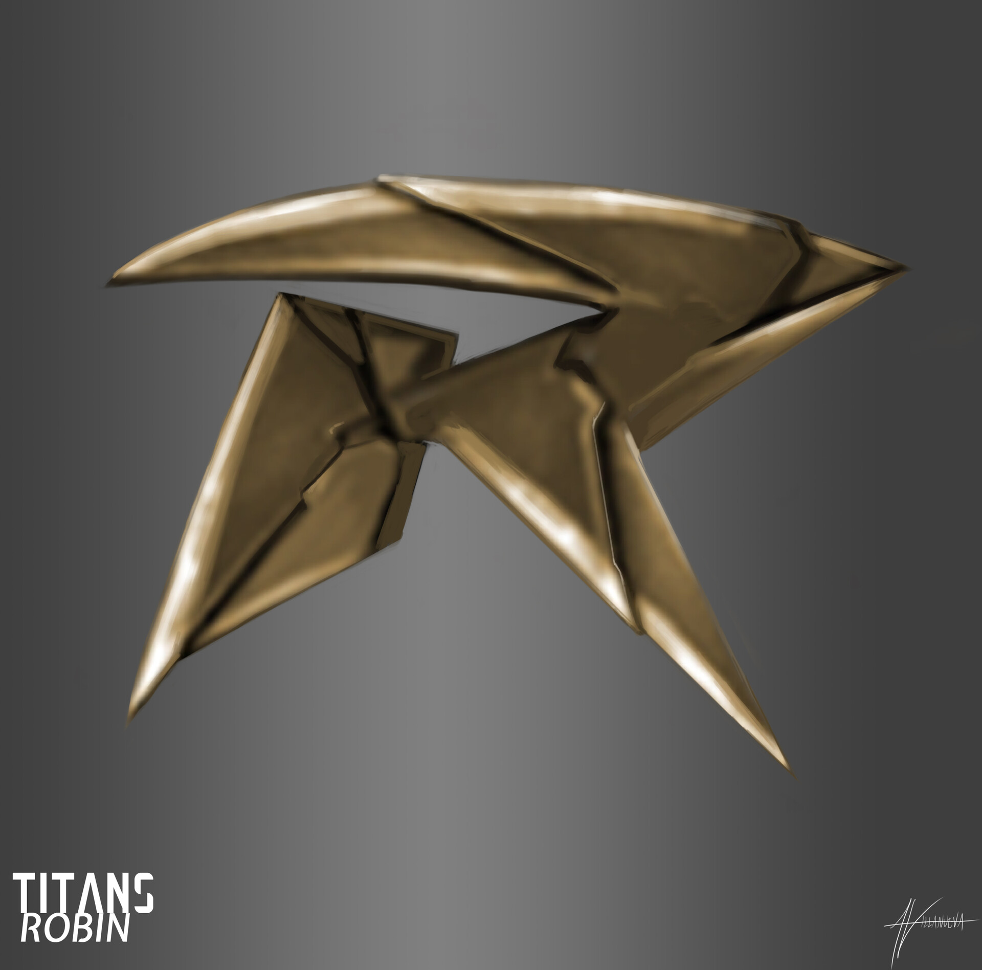 ArtStation - Titans: Robin "R" Shuriken