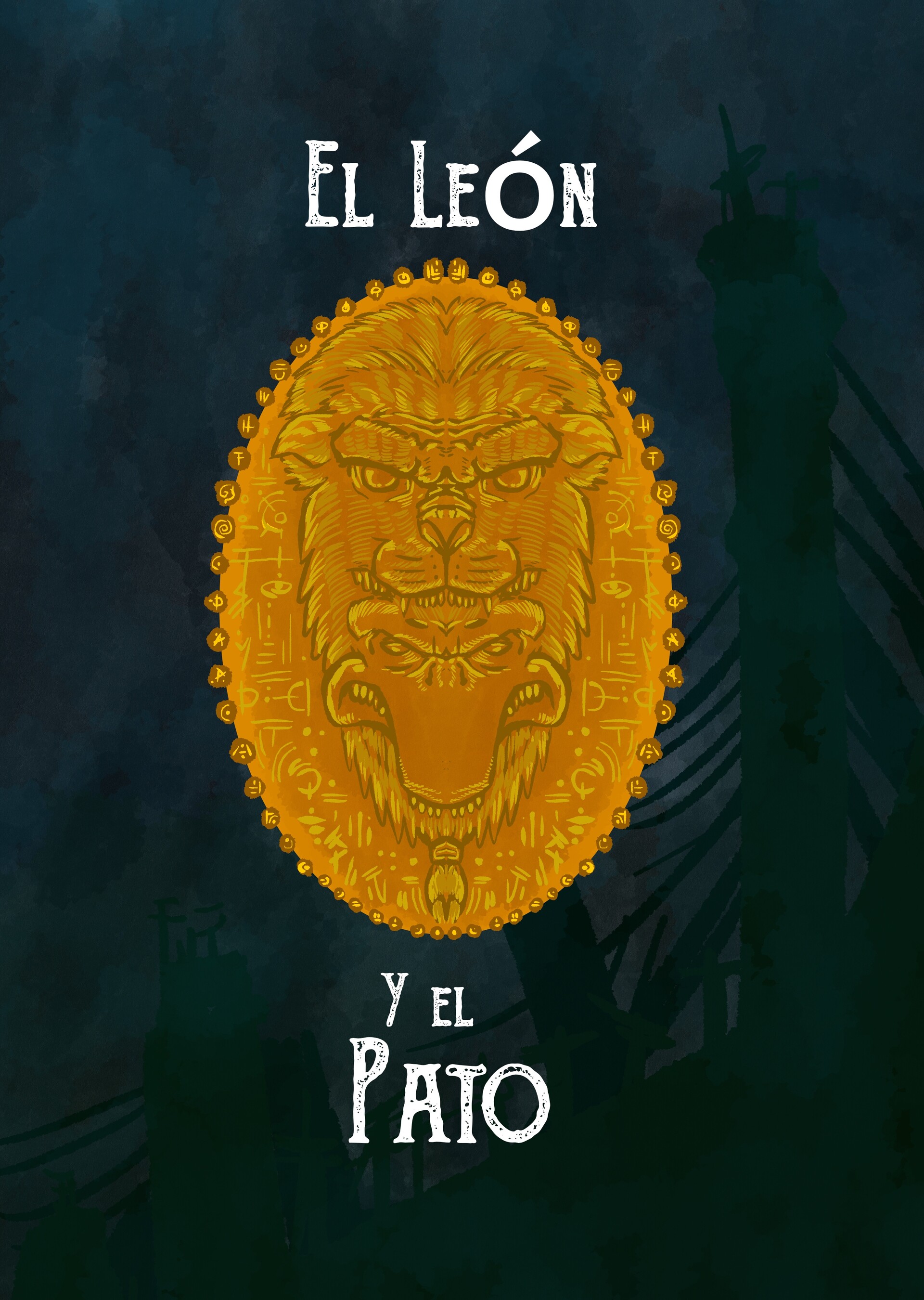 ArtStation - El león y el pato