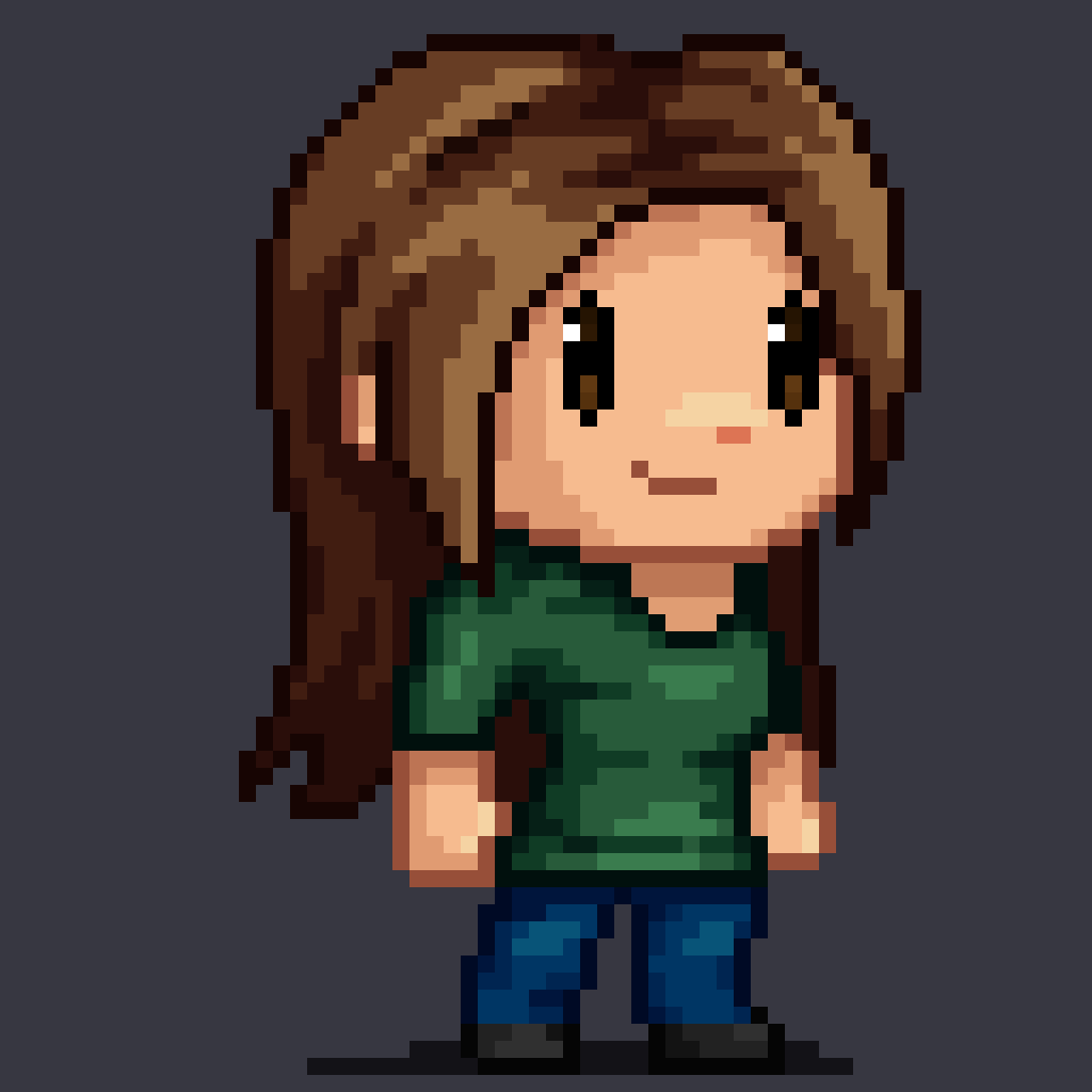 ArtStation - Pixel Self-Portrait