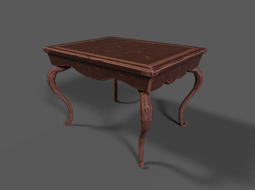 ArtStation - stylized table