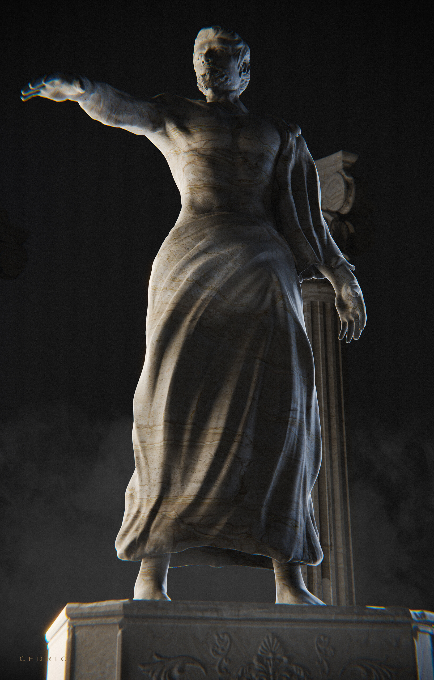 ArtStation - Marble Statue