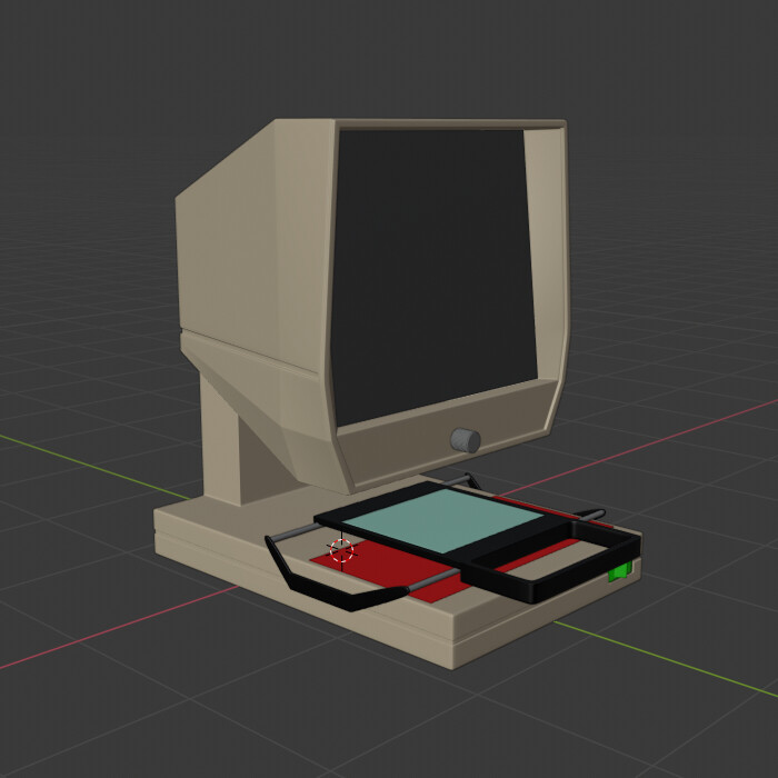Gregory Brown - Microfiche Reader Model