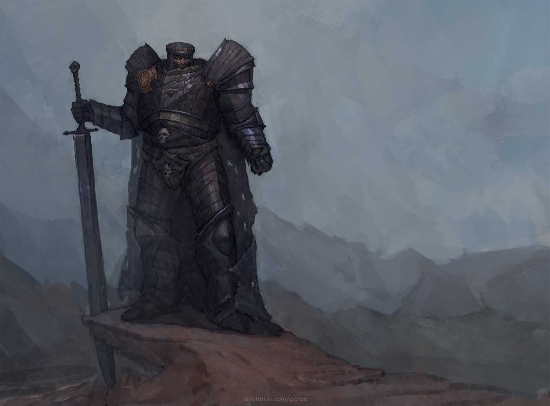 ArtStation - Death Knight from Disciples 2