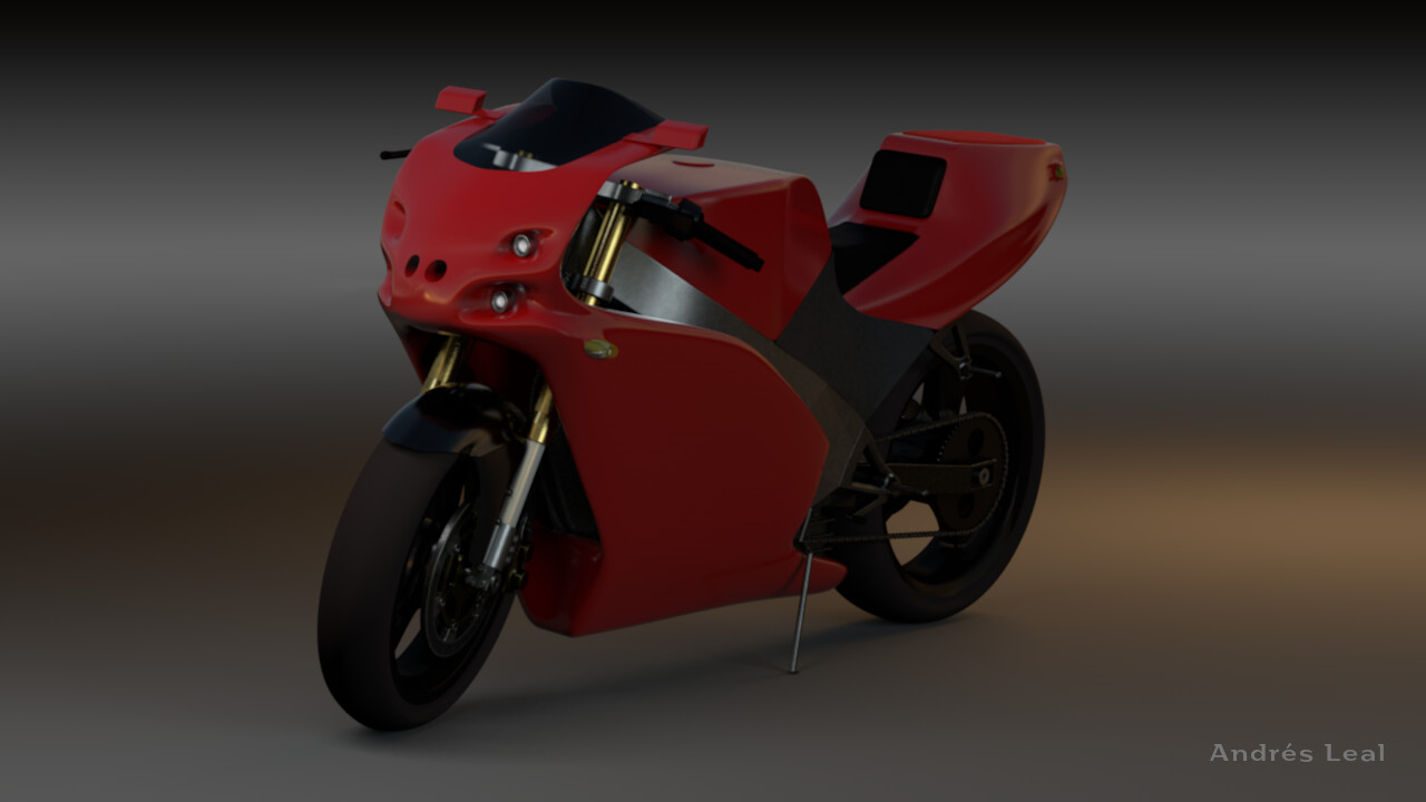 ArtStation - Motorcycle. Personal Project