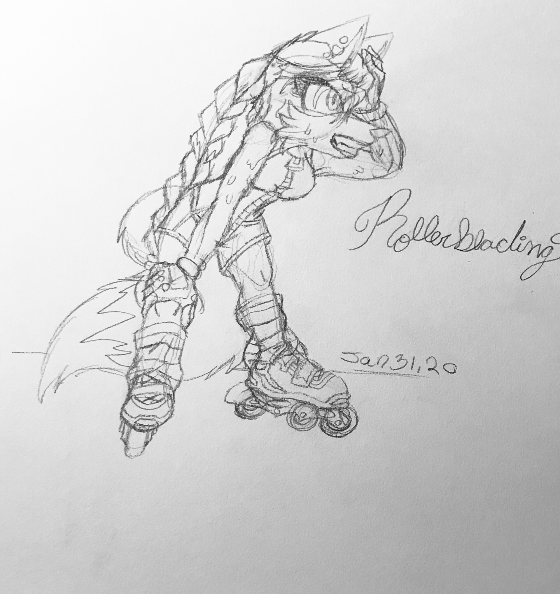 ArtStation - Rollerblading