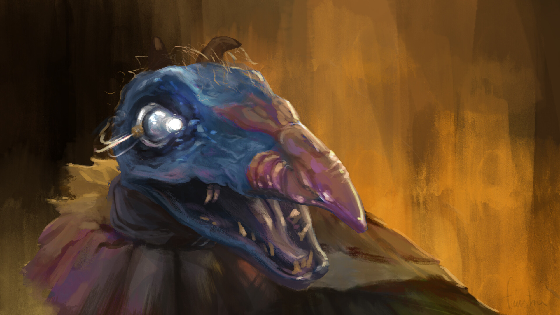 ArtStation - SKEKSIS - the scientist from Dark Crystal