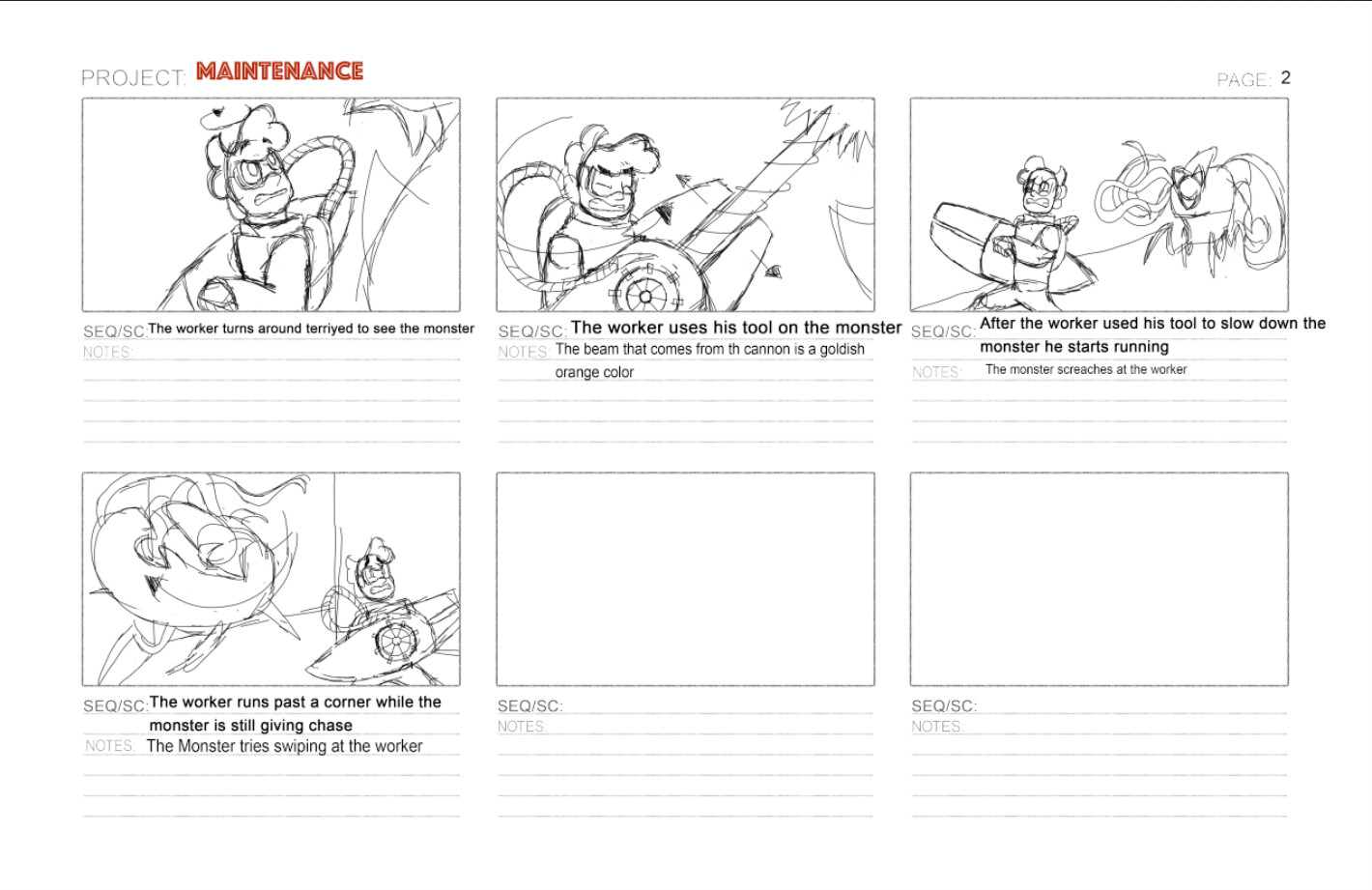 Harper A. - 2D Animation: Maintenance 1.0