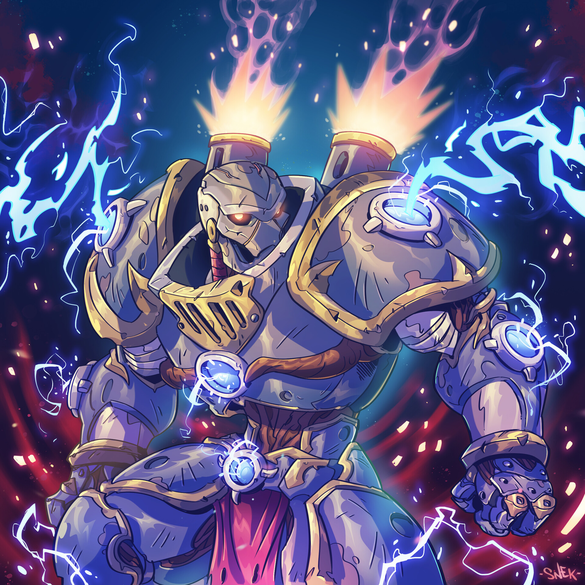 ArtStation - Ferrum the warforged