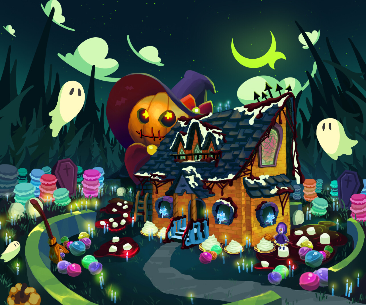 ArtStation - Halloween Concept Art
