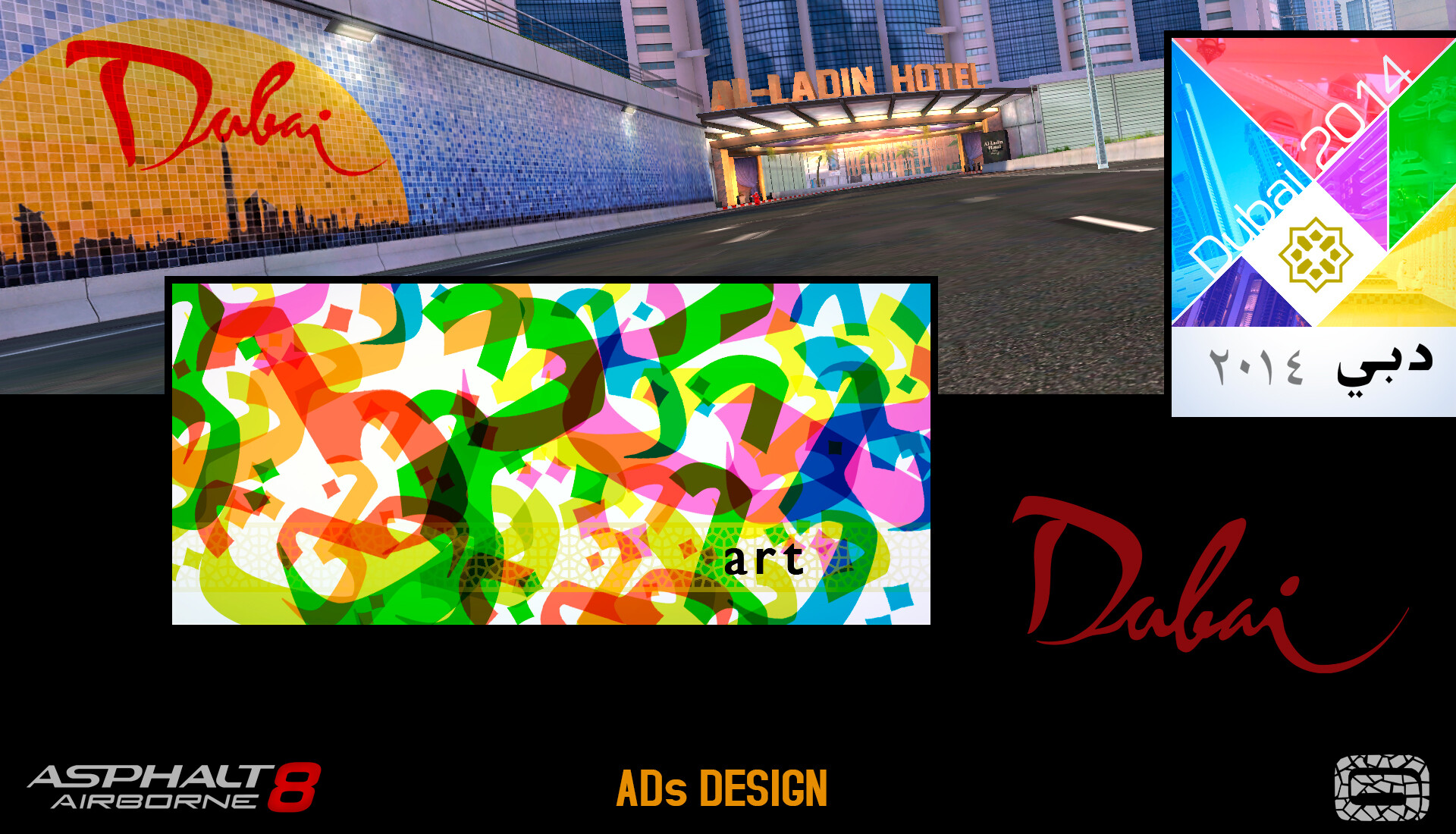 Toni López Yeste - ASPHALT 8 AIRBONE Advertisement Designs from Dubai ...