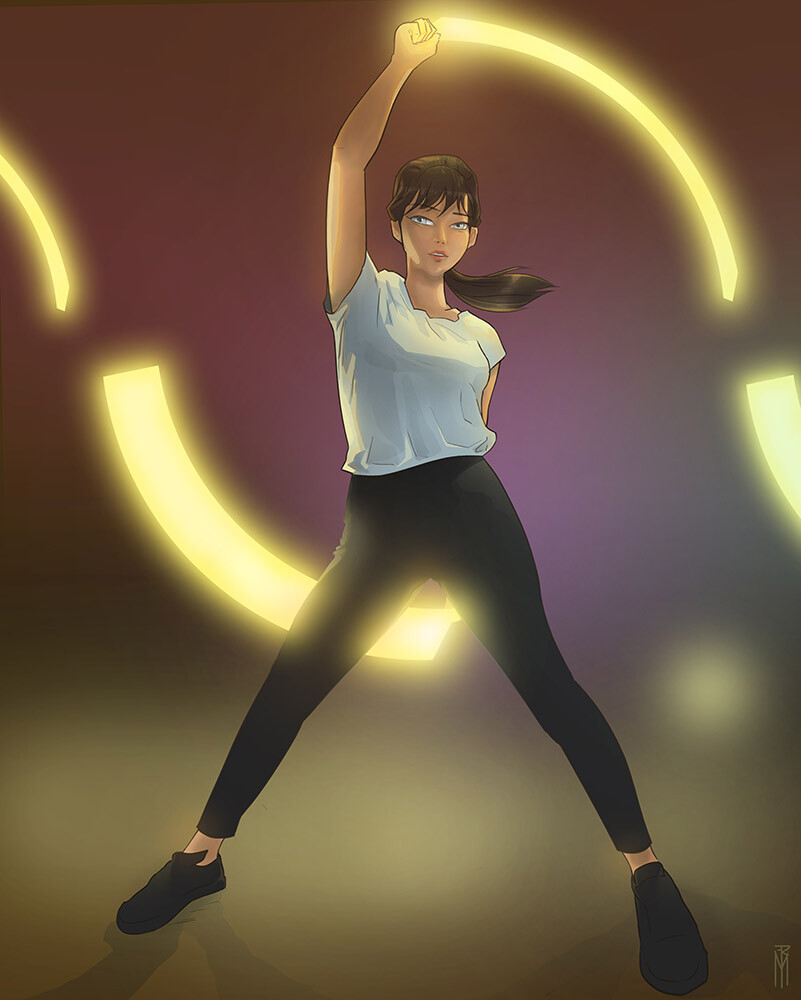 ArtStation - Light Dancer