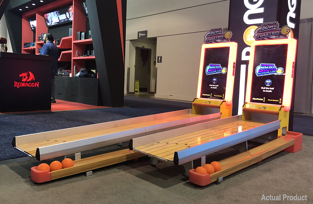 William Qiu - Video Redemption Arcade game - Lane Master