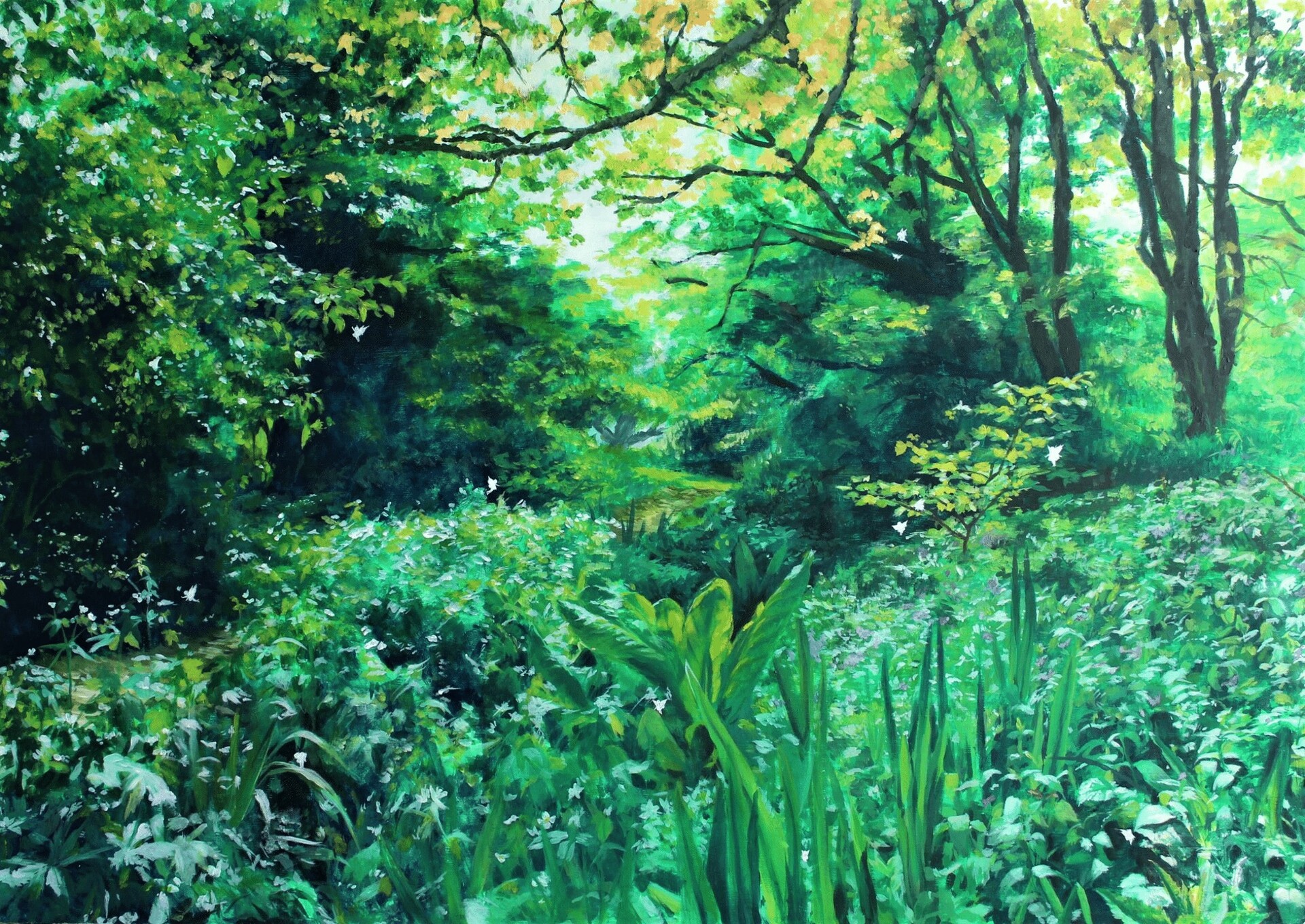 ArtStation - Forest Painting