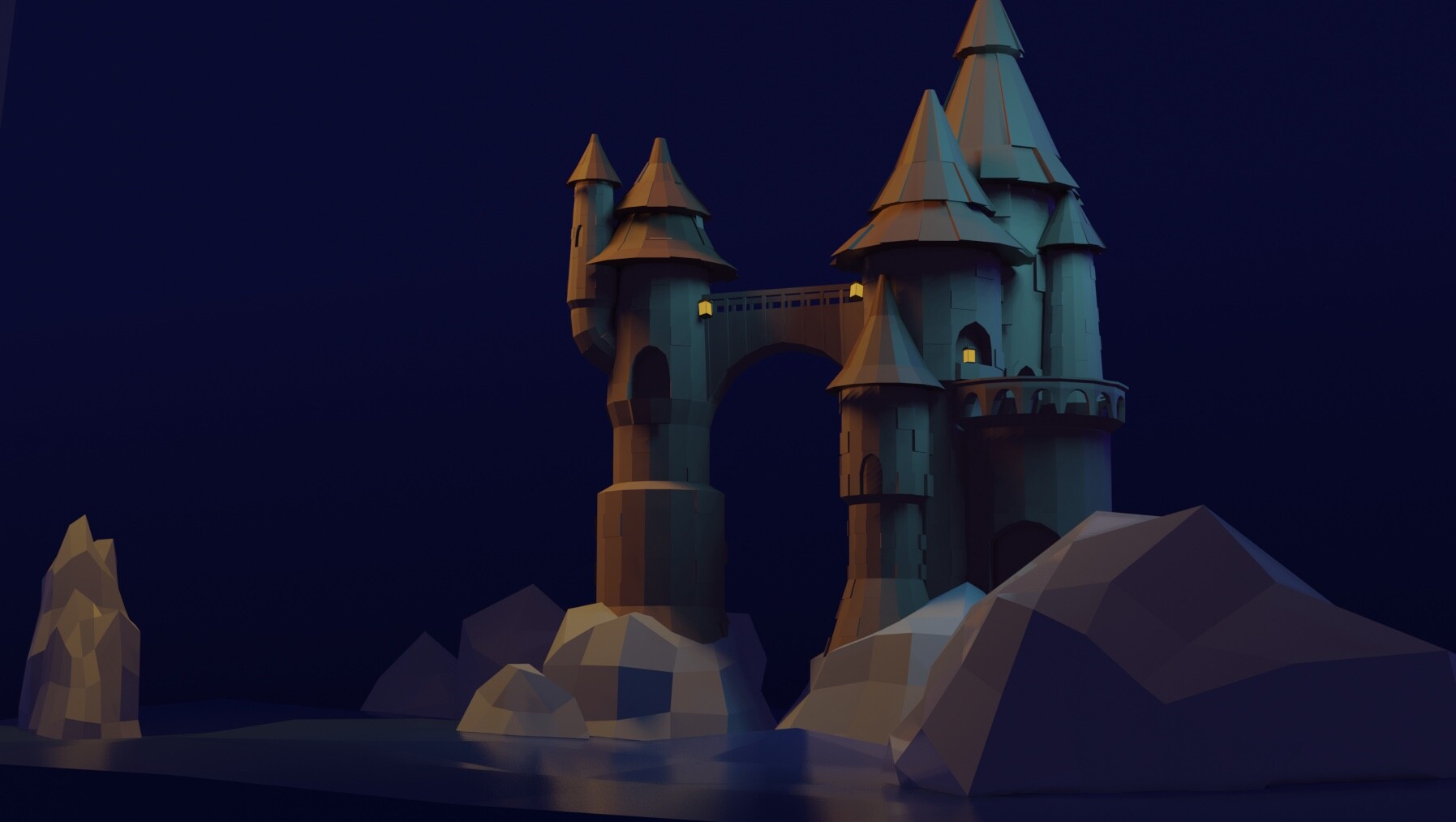 ArtStation - Enchanted Castle