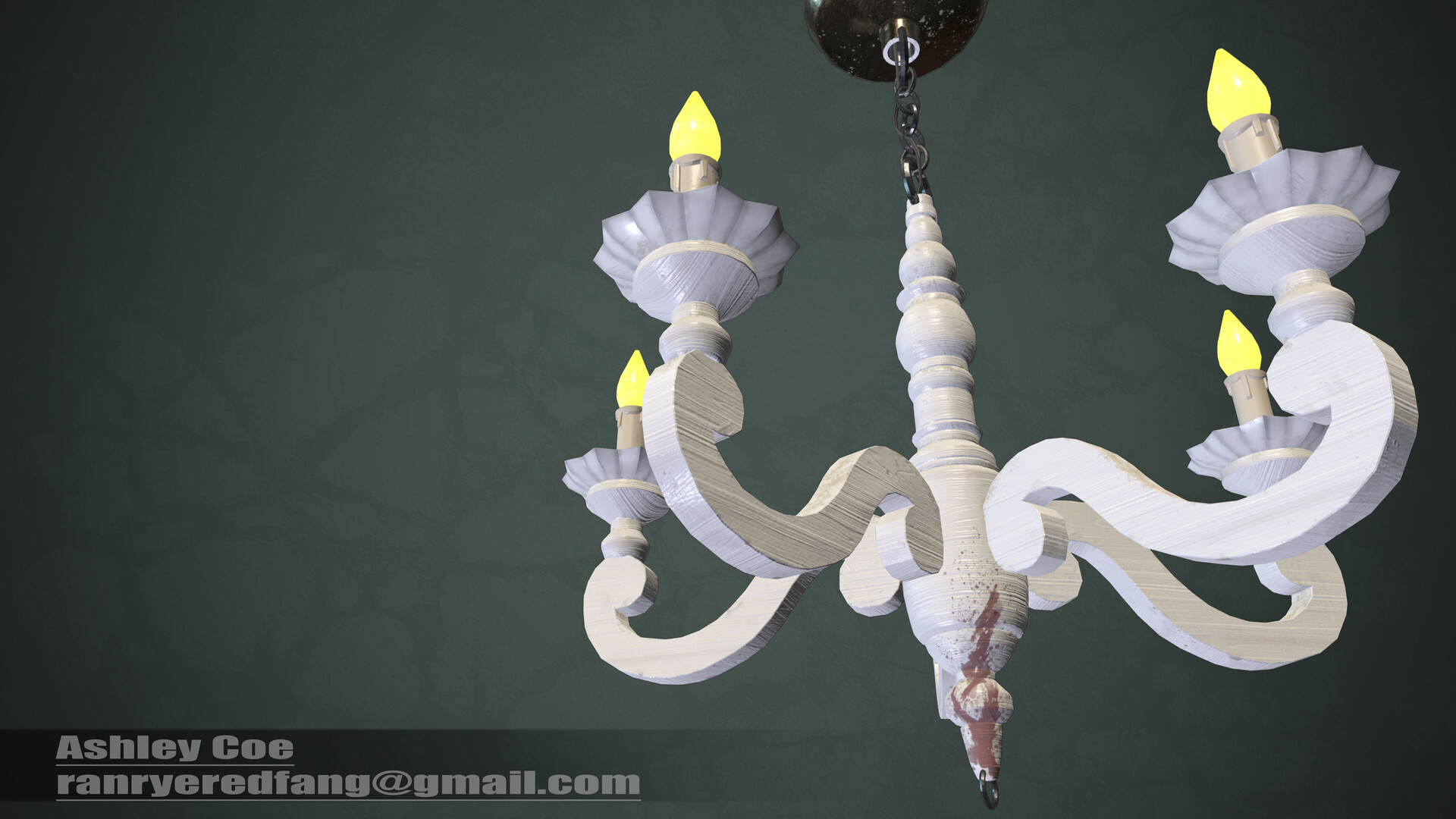ArtStation - Chandelier Prop Breakdown