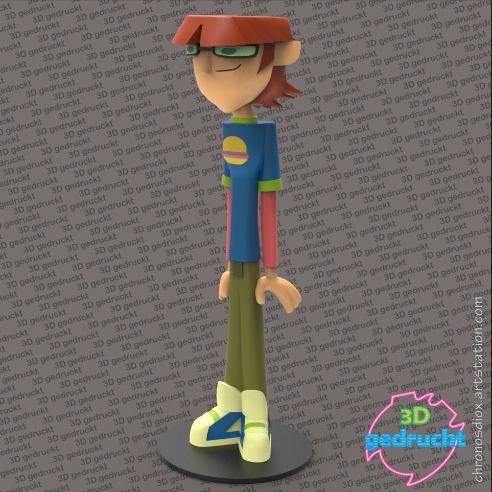 ArtStation - Harold from Total Drama figure design