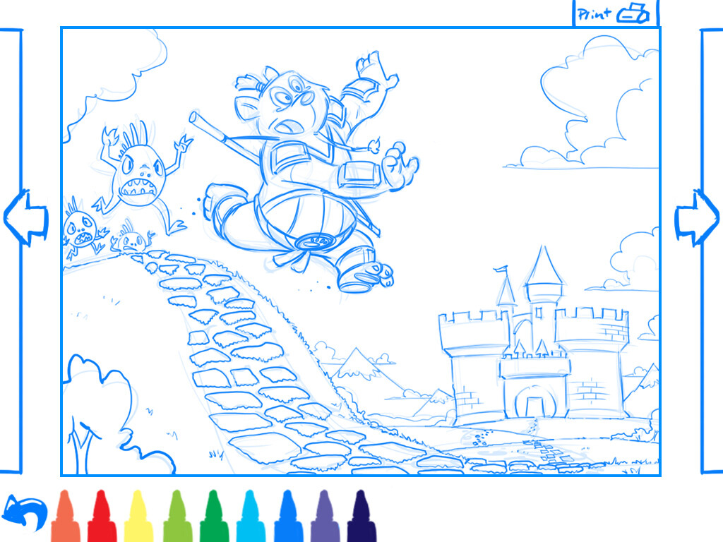 world of warcraft coloring book