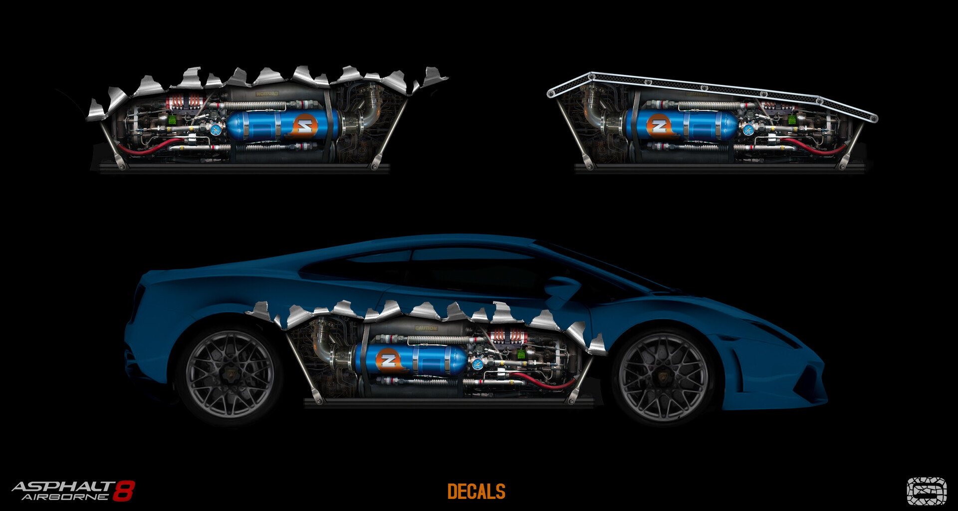 Toni López Yeste - Asphalt 8 Airbone - Decals Design