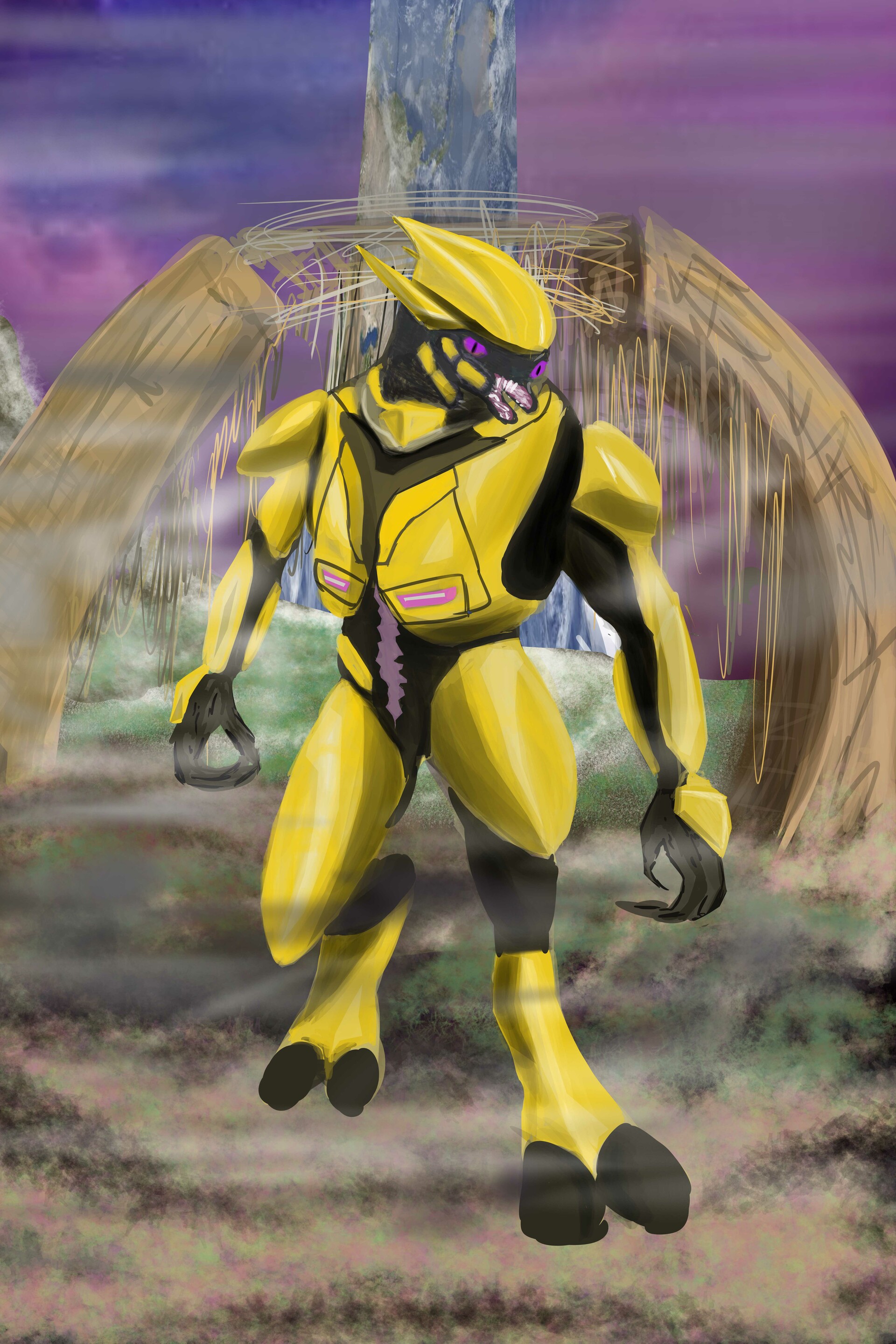 ArtStation - Halo Elite on Installation 07