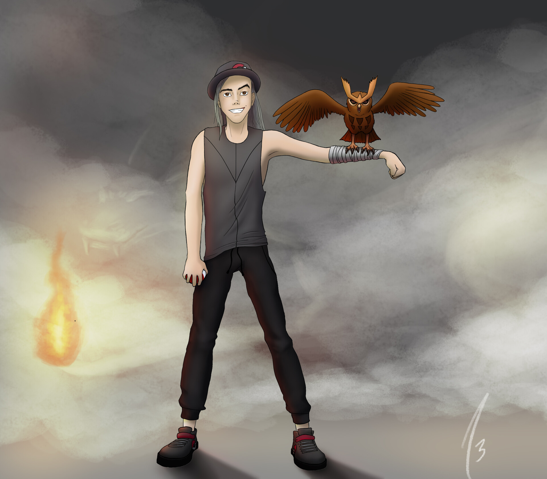 ArtStation - Pokemon trainer