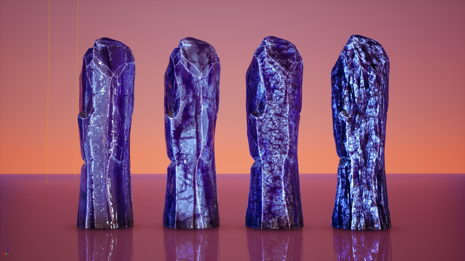 James Dial - Shimmering Crystal Shader