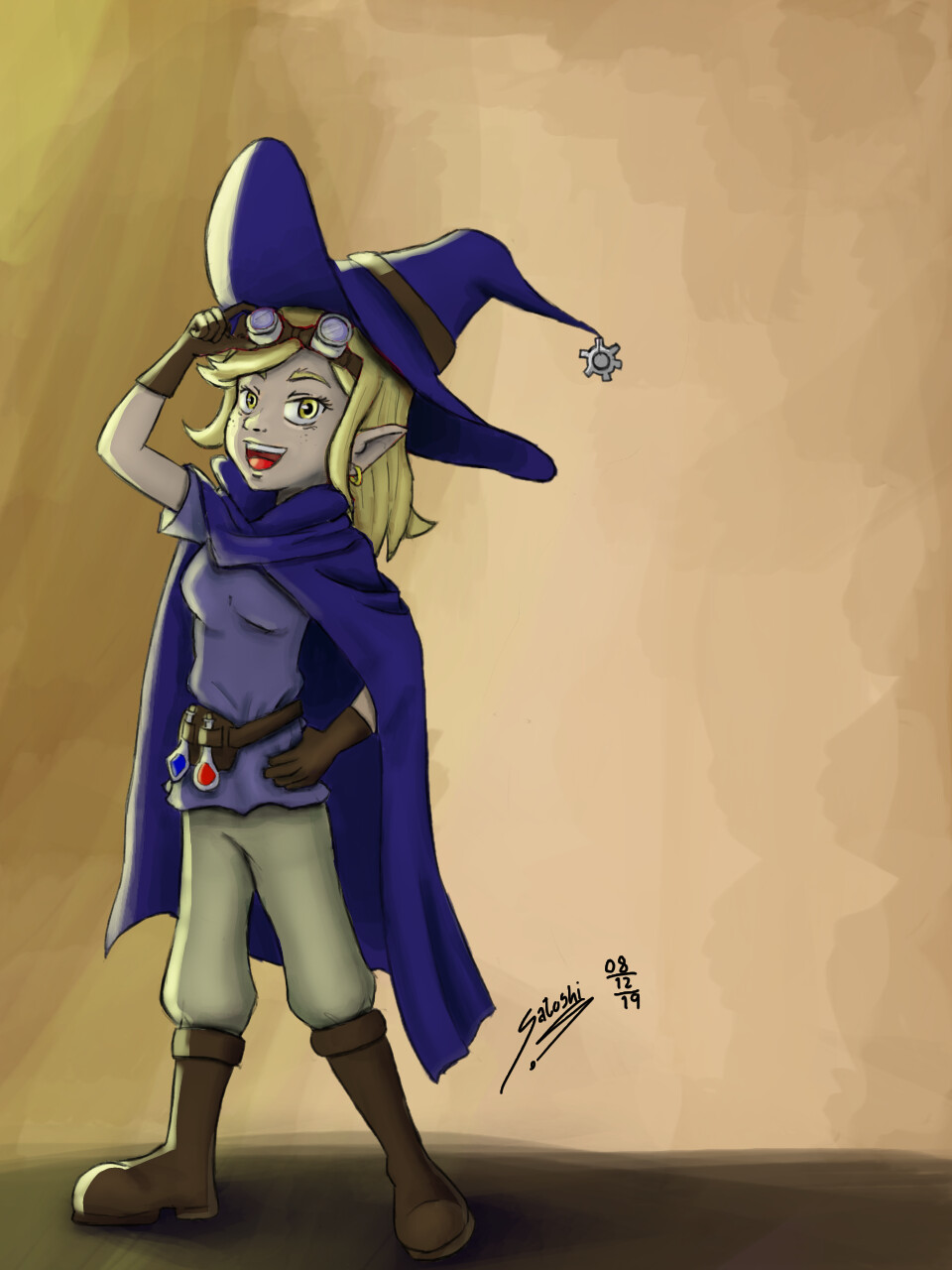 ArtStation - Merrick, the arcane inventor