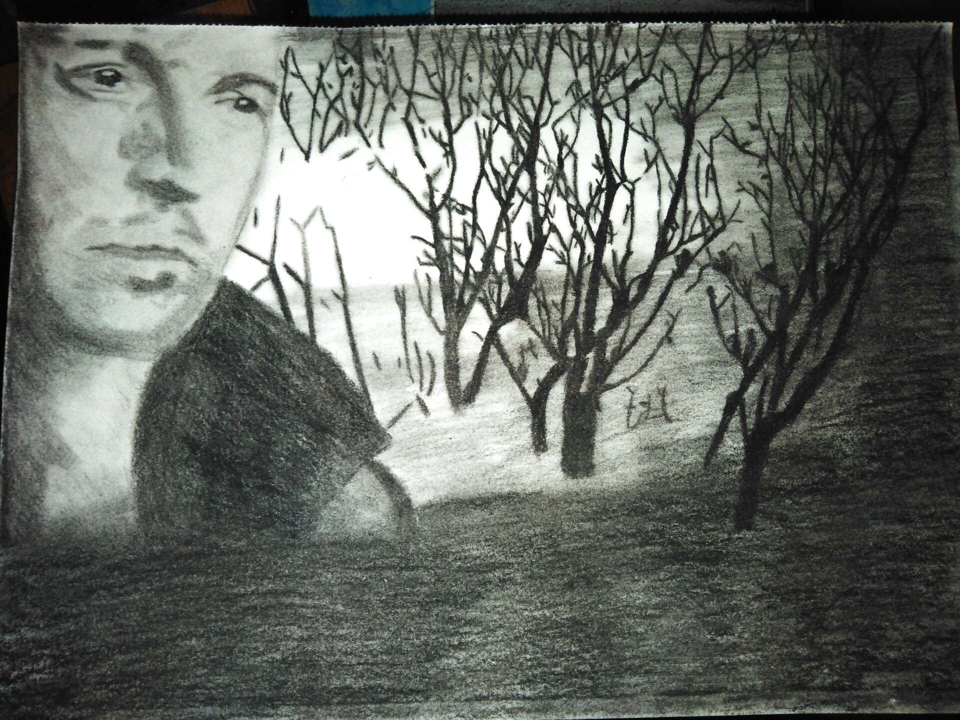 ArtStation - Chester Bennington Fanart - Final Masquerade