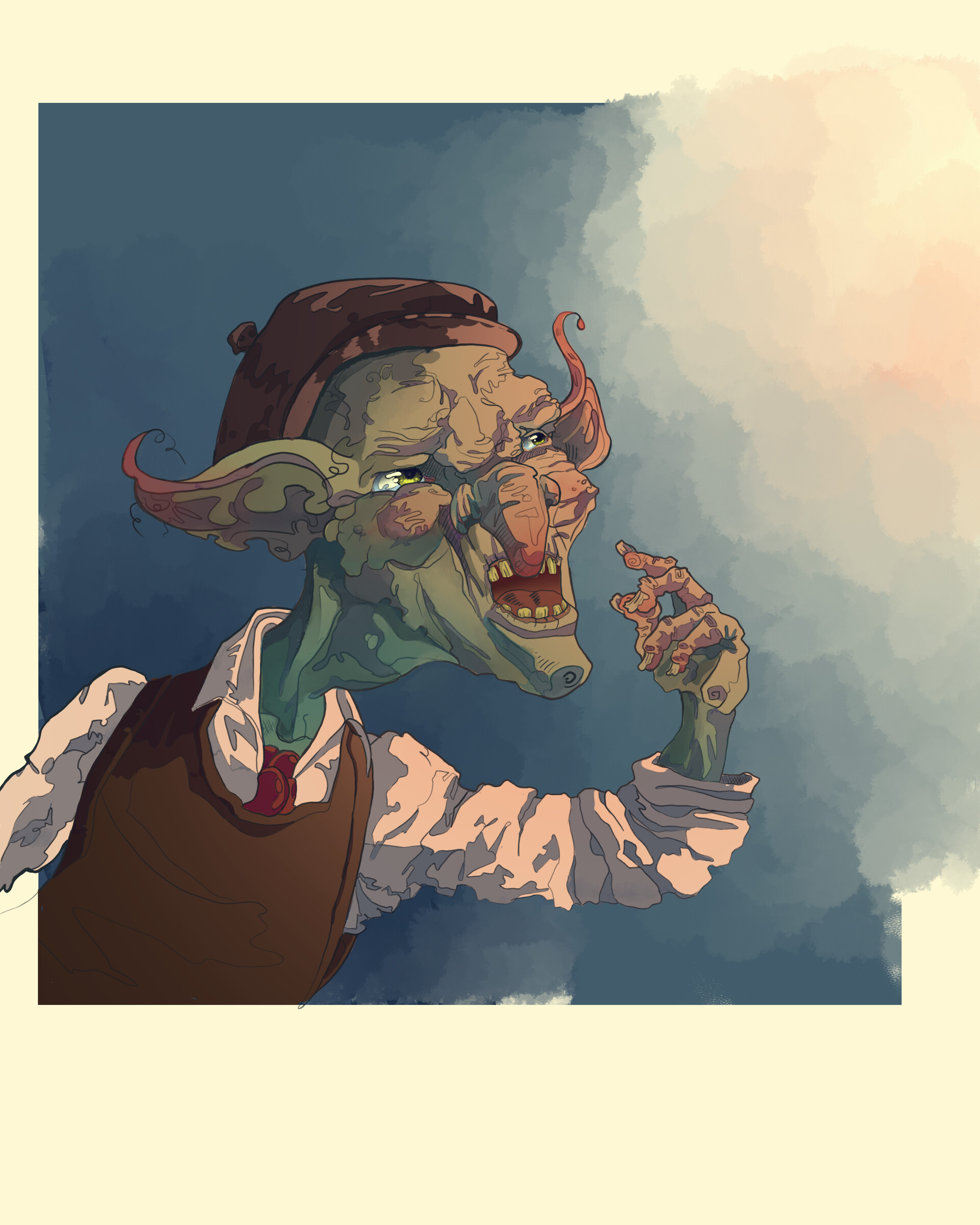 ArtStation - Goblin for my comics