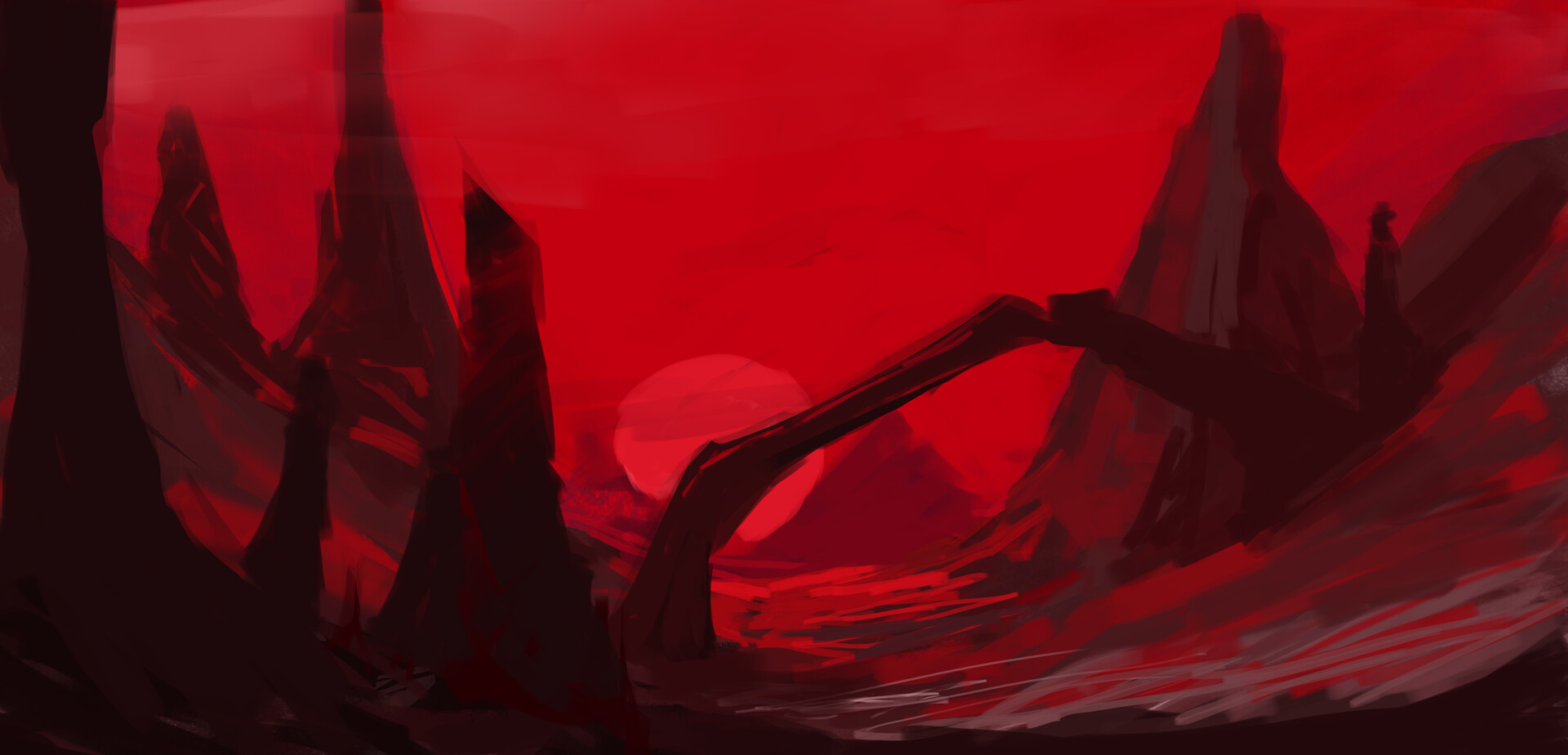 ArtStation - Red Mountains