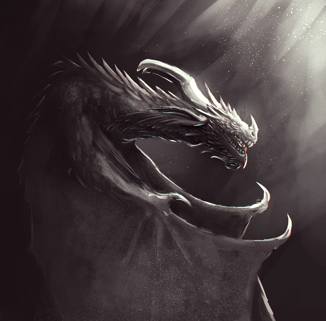 ArtStation - Black Dragon