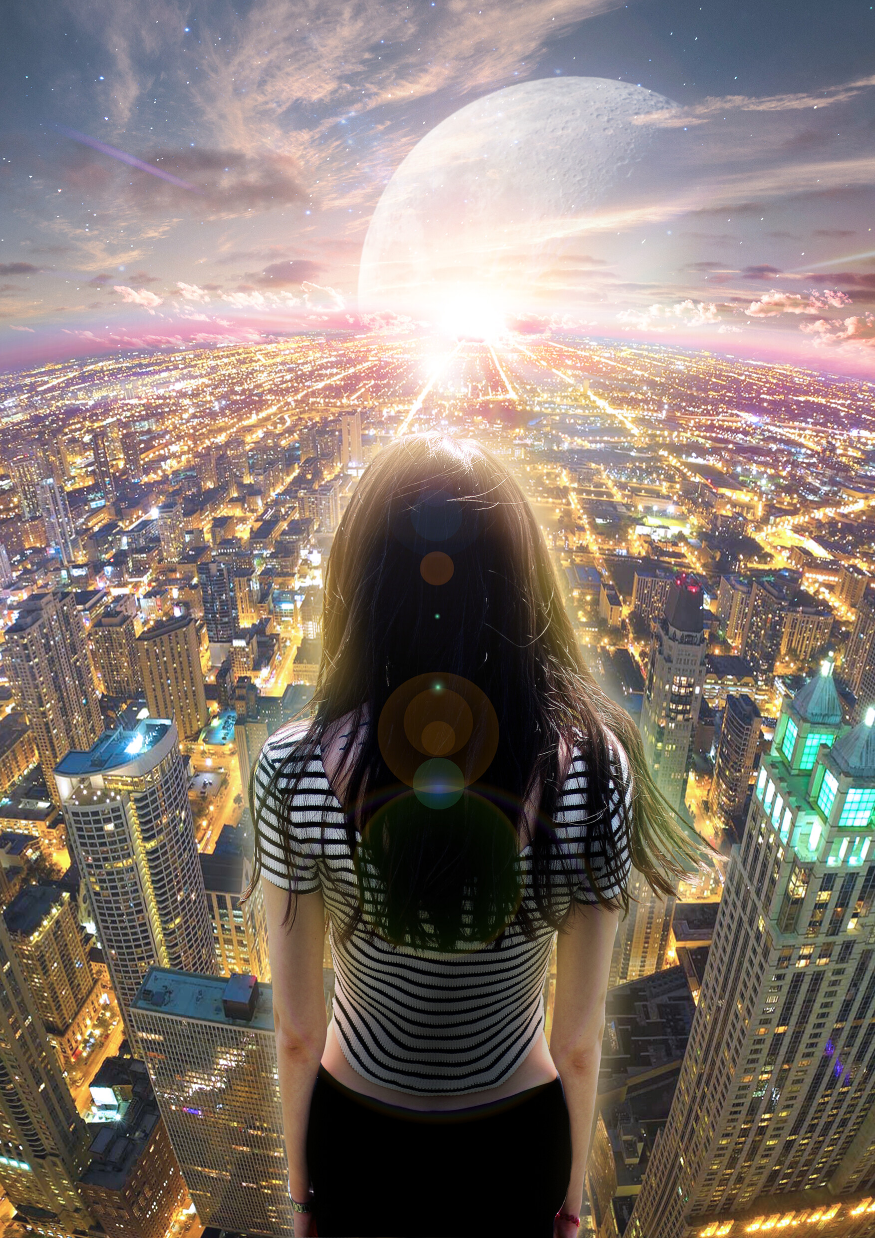 ArtStation - Skyline Photobash