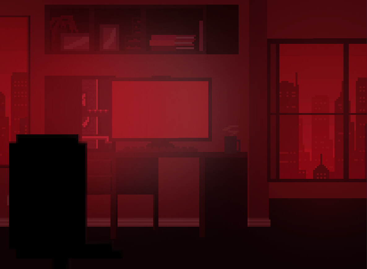 ArtStation - Student Accommodation - 8 bit setting