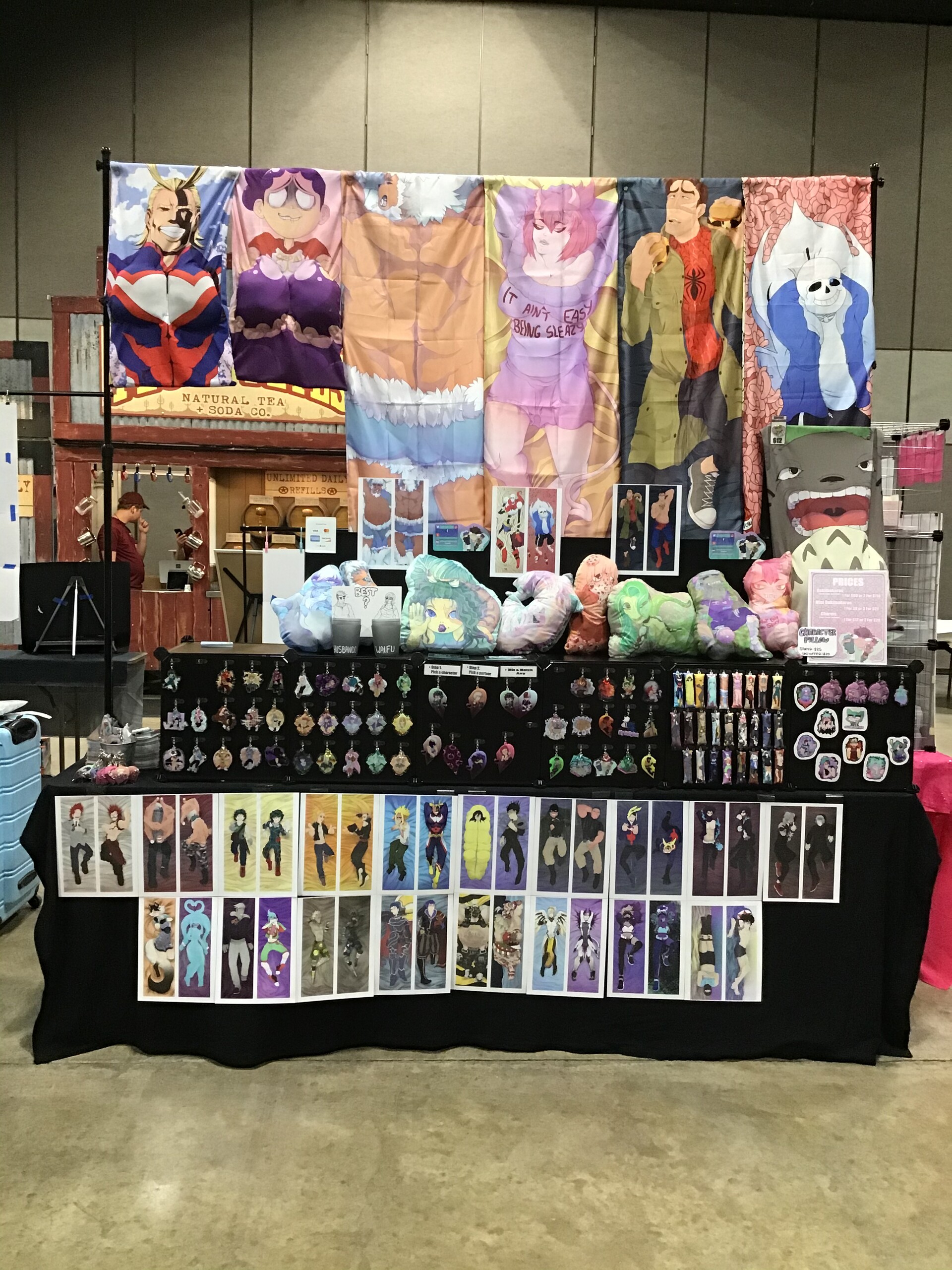 Hiro ・ AllKindsOfYES - 2020 Artist Alley Display