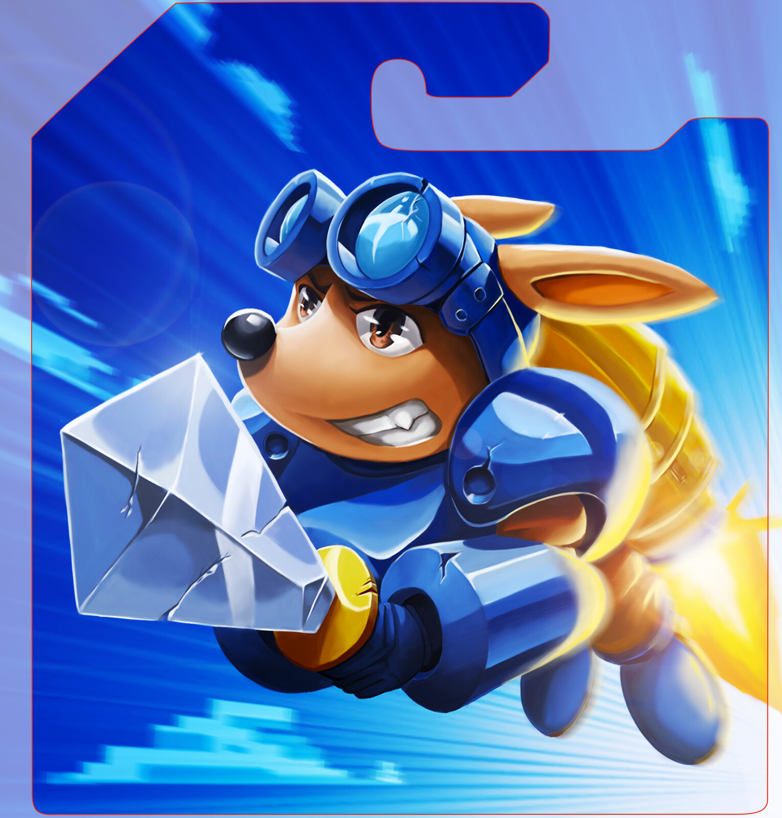 Preston Alexander - Rocket power a final art project for college